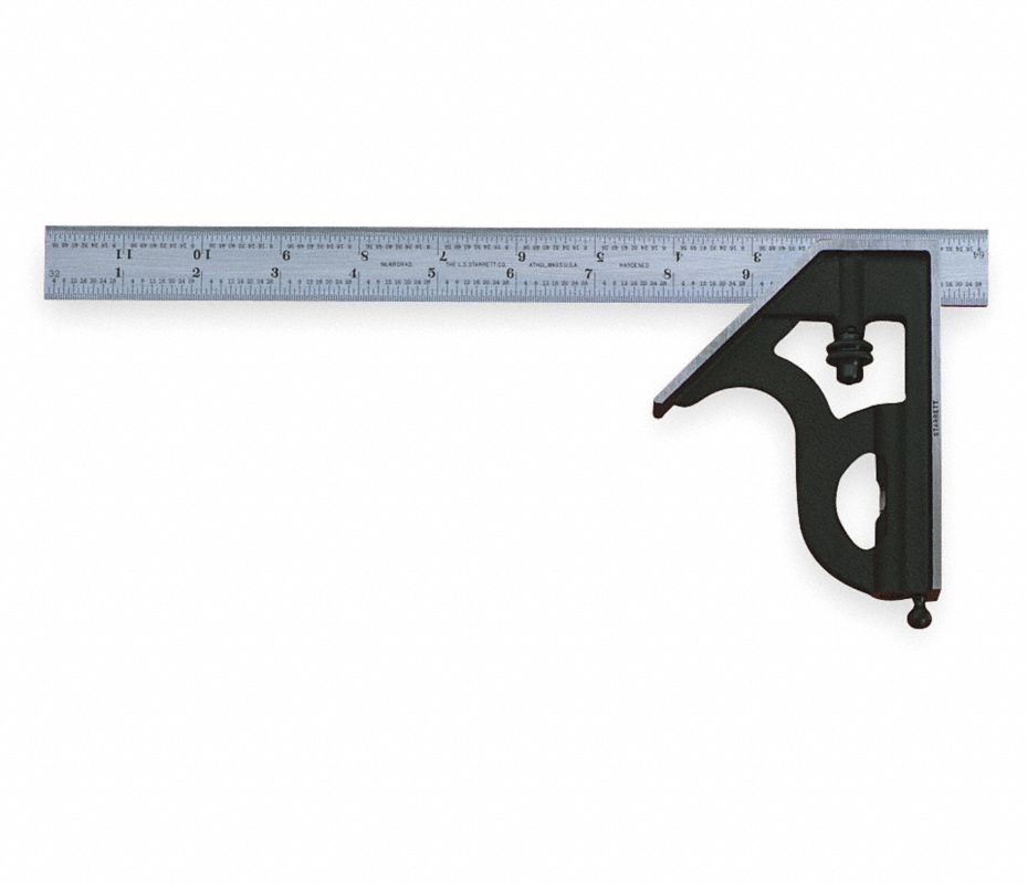 STARRETT Escuadra de Combinación,6",Hierro F.,4R - Juegos de Escuadras ...