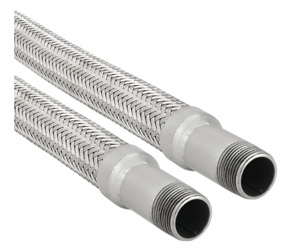 HOSE MASTER Ens d/Madera d/Metal Flex,D 3/8"L 12" - Mangueras Metálicas ...