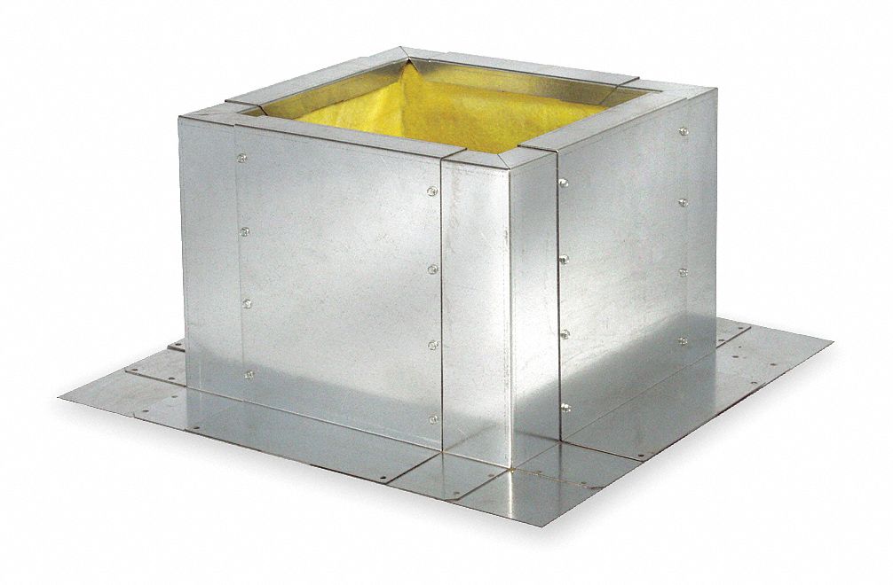 Adj Nonventilated Curbs, Square Curb, Roof Curb - 2ZV84|2ZV84 - Grainger