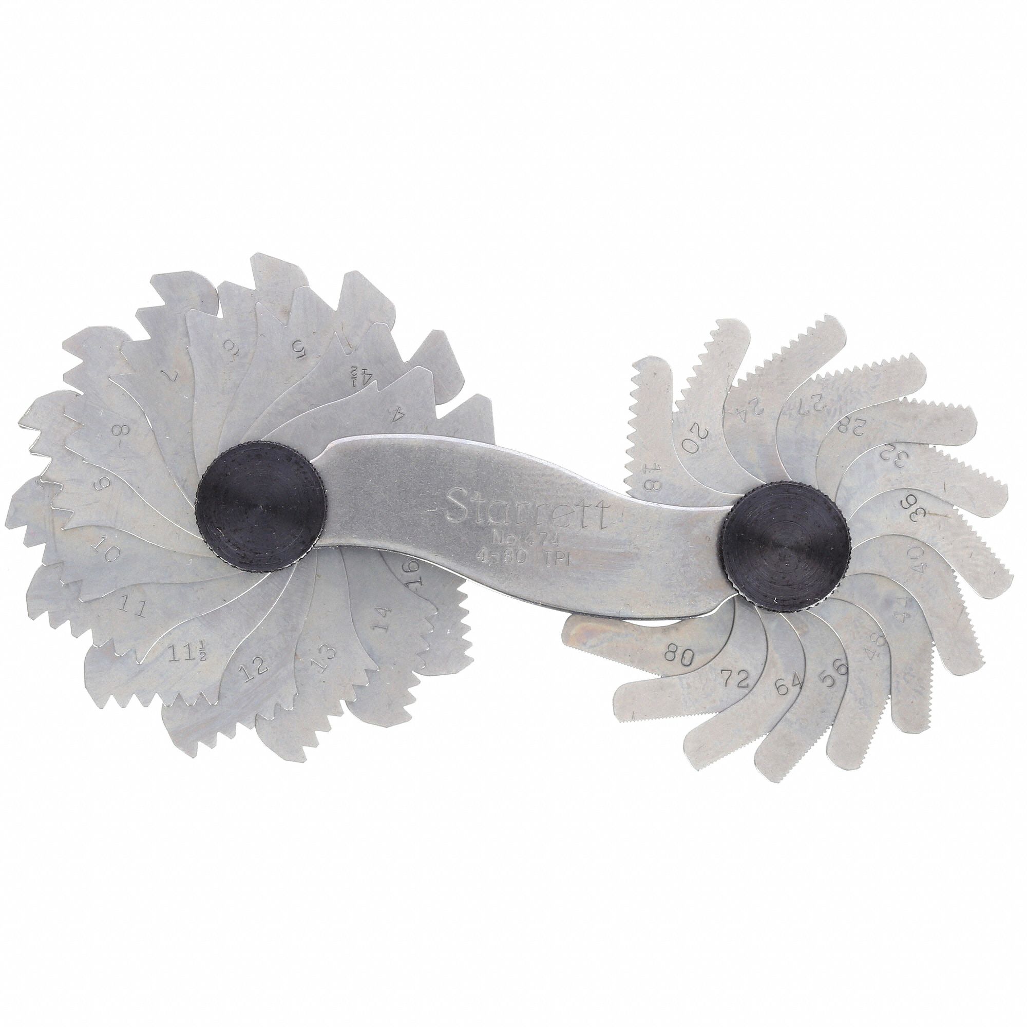 STARRETT Calibrador de Paso de Roscas, 28 Hojas - 2ZVE3 | 474 ...