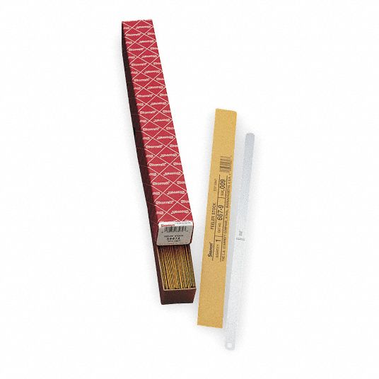 STARRETT Loose-Leaf Feeler Gauge Set: Inch, 32 Feeler Blades, 001 in ...