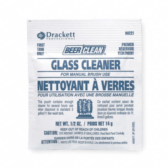 BEER CLEAN, Hand Wash, Powder, Glassware Cleaner - 2ZWK5|990221 - Grainger