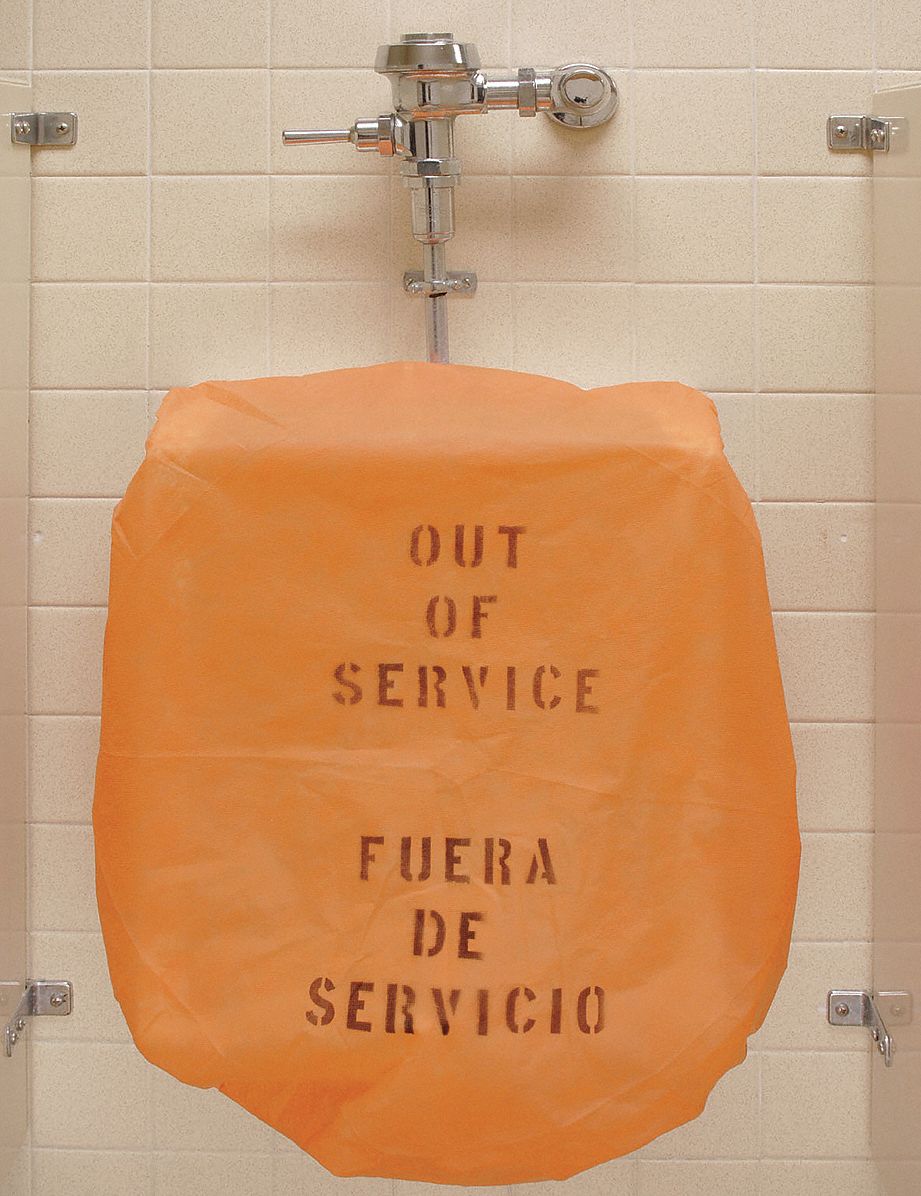 TOUGH GUY Out-of-Service Cover, Fits Brand Universal Fit, For Use with ...