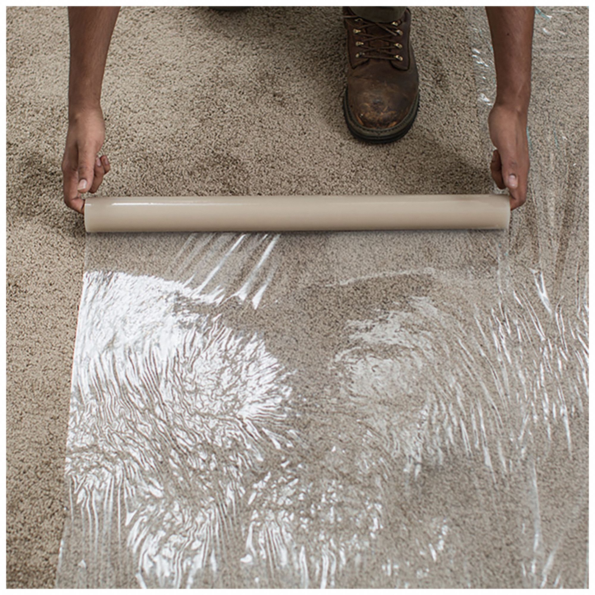 SURFACE SHIELDS Carpet Protection: 2.5 mil Thick, 36 in Wd, 250 ft Lg ...
