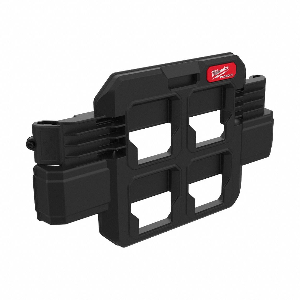 MILWAUKEE PACKOUT, 2 5/8 in W x 9 5/8 in H x 16 13/16 in L, Black, Tool ...