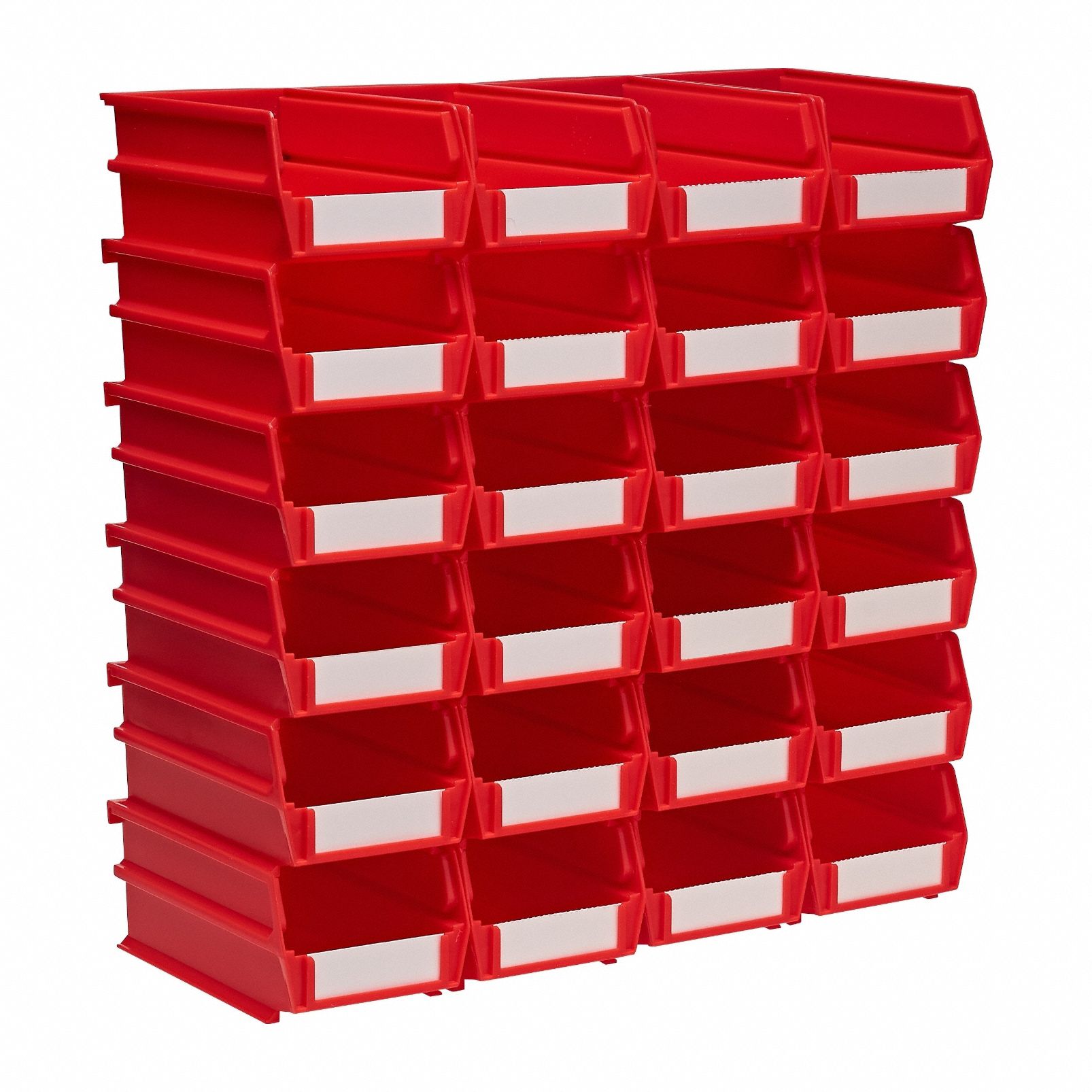 TRITON PRODUCTS, 4 1/8 in x 7 3/8 in x 3 in, Red, Storage Bin - 840ZC3 ...
