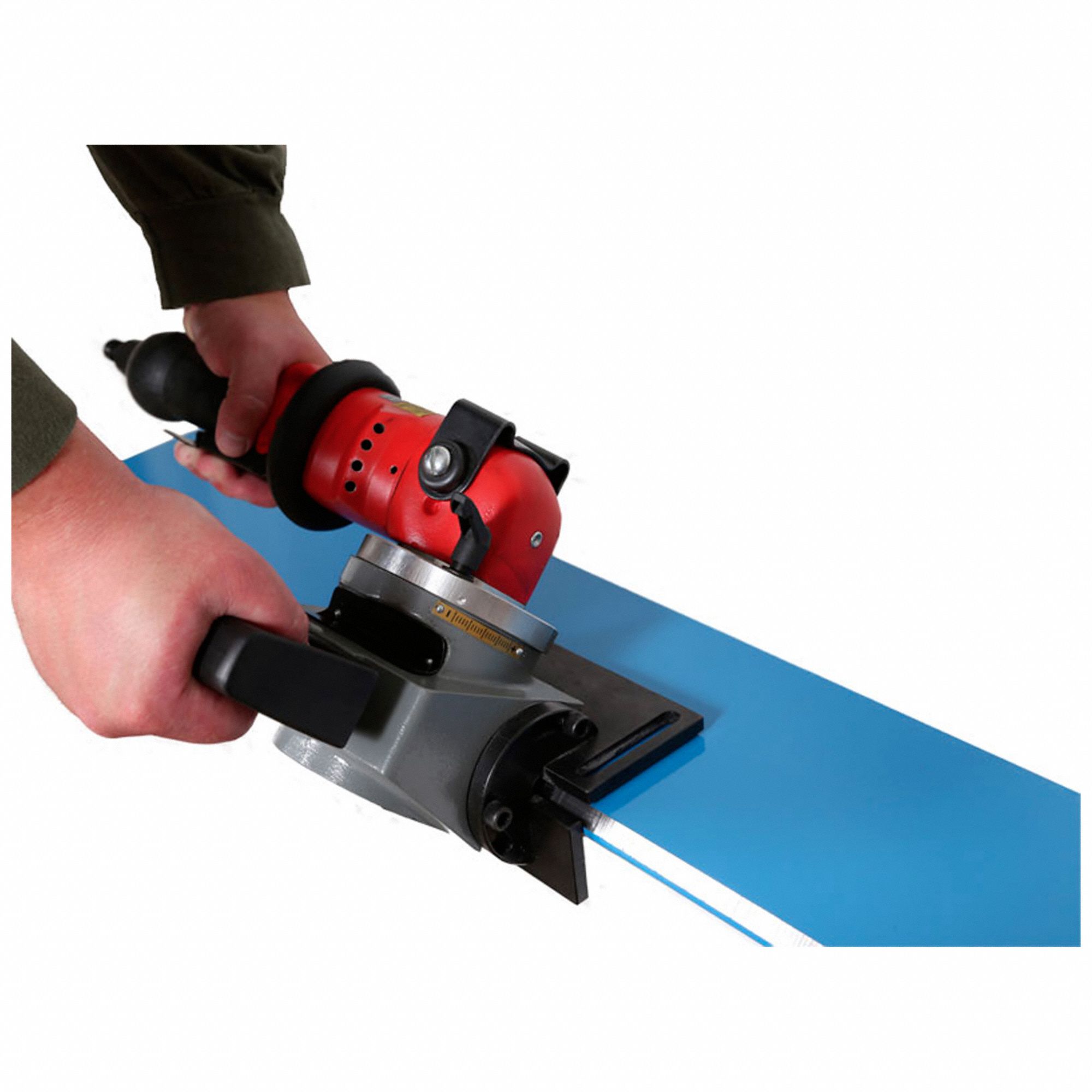 HECK INDUSTRIES Air Beveler for Metal Plate: 1/8 in Min. Thick, 15° to ...