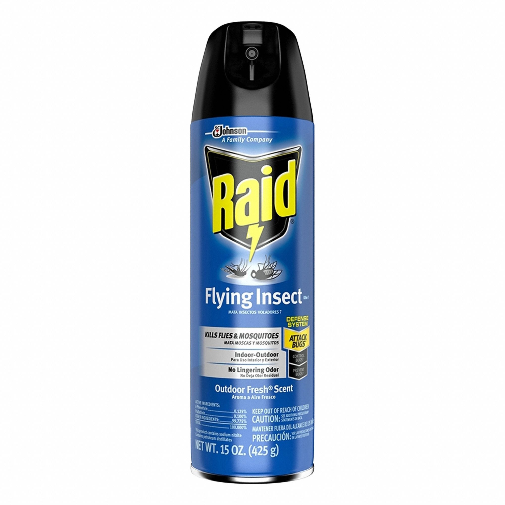 Raid Flying Insect Killer, 15 oz - Grainger