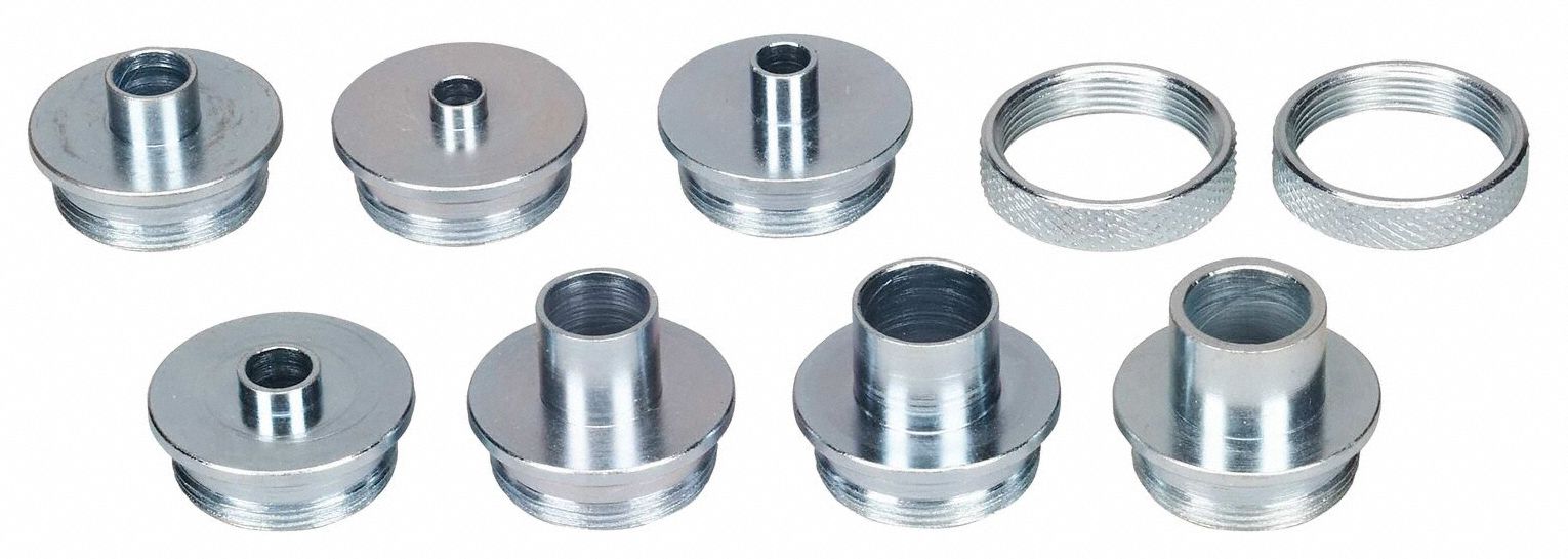 PORTER CABLE Router Template Guide Kit: 10 Piece(s) - 3W902|42000 ...