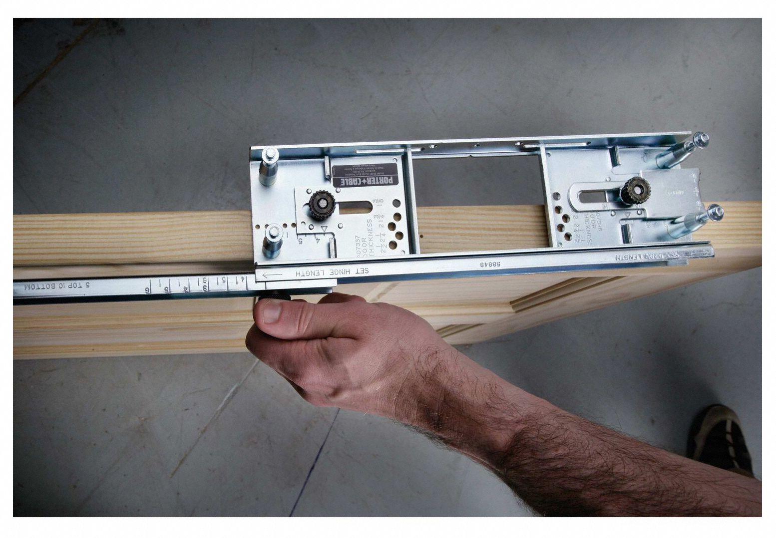 PORTER CABLE Hinge Butt Template Kit: For Universal for all Routers ...