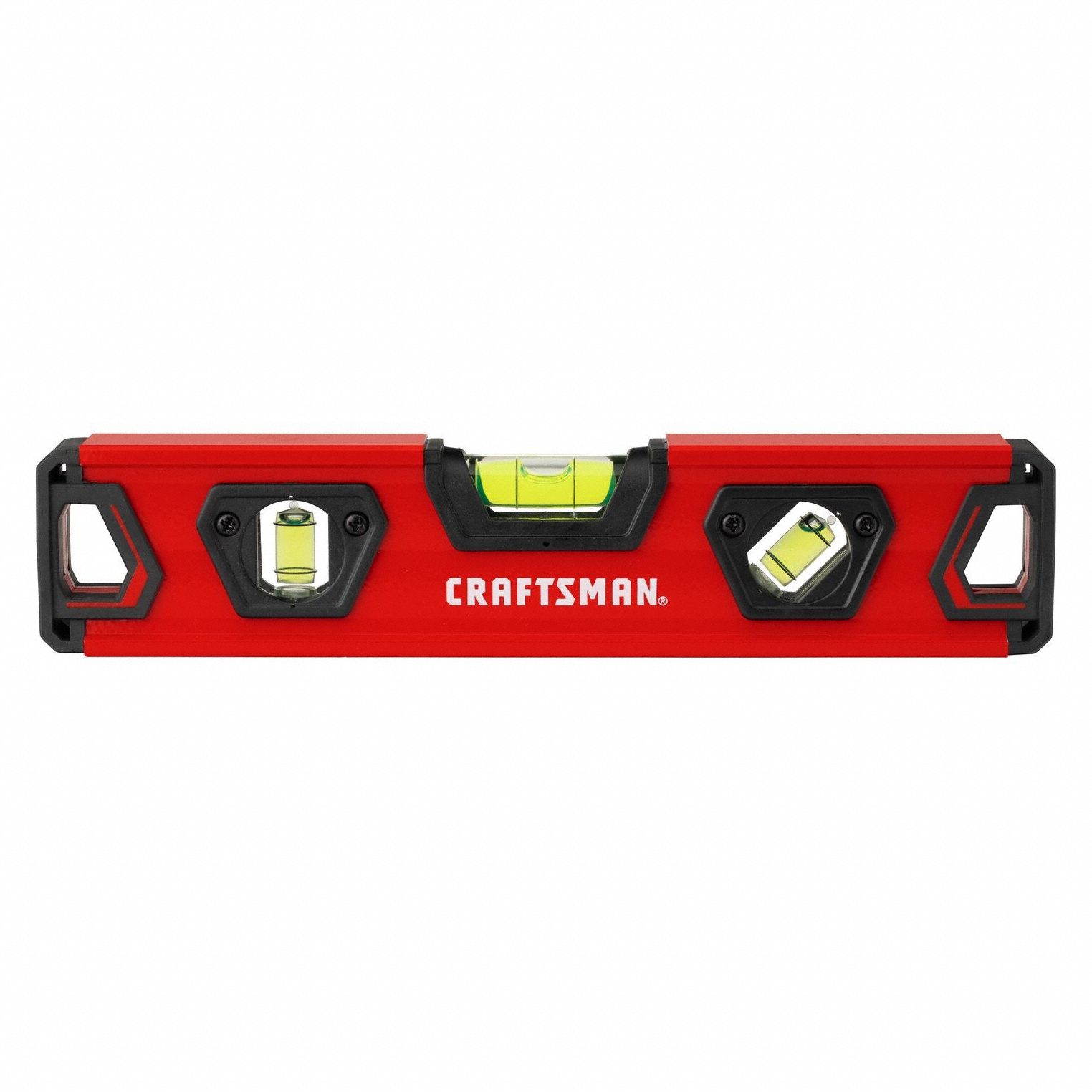 CRAFTSMAN, Level, 9 in Overall Lg, Box Torpedo Level,9" - 383WH0 ...