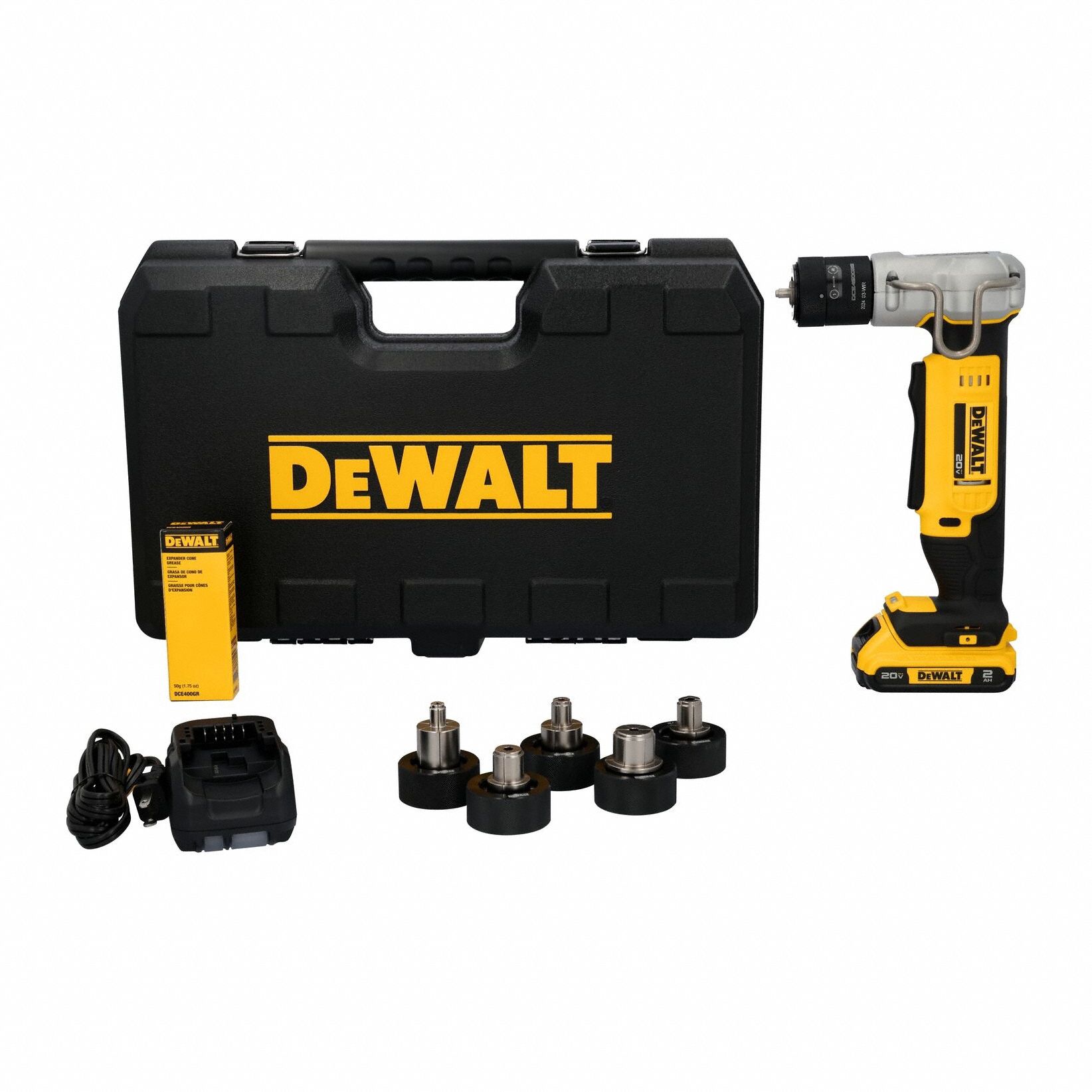 DEWALT, Copper, 2 Ah Battery Capacity, Cordless Swaging Tool - 825GN4 ...