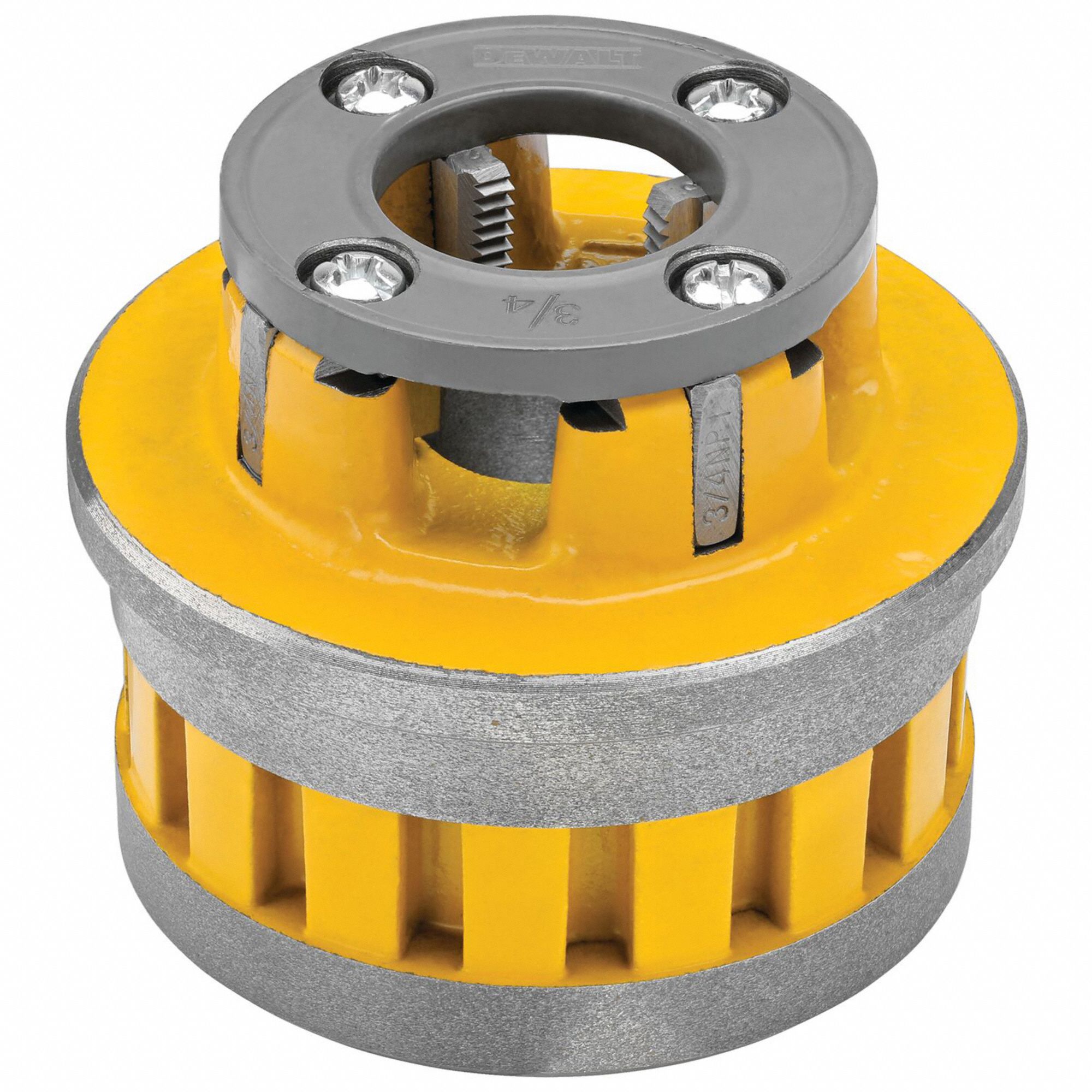 DEWALT, 12R, For 3/4 in Pipe, Manual Threader Die Head - 55KJ39 ...