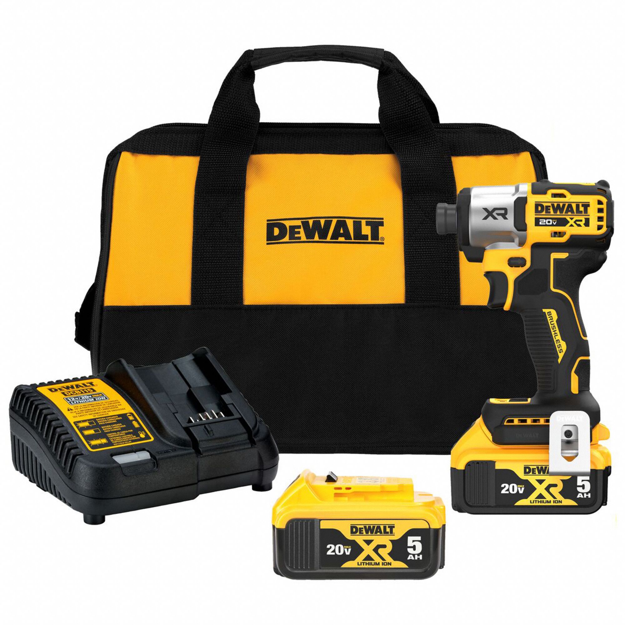 1,825 in-lb Max. Torque, 3,400 RPM No Load Speed, Impact Driver Kit ...