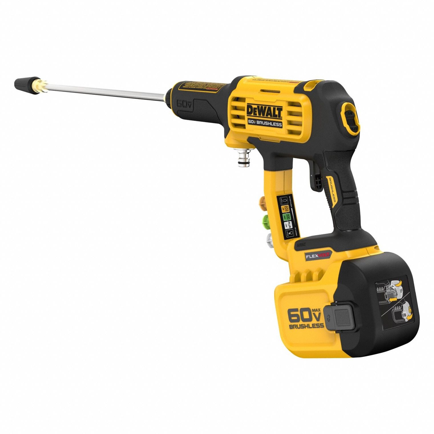 DEWALT, Medium Duty, Hand Held, Cordless Pressure Washer - 819NX7 ...