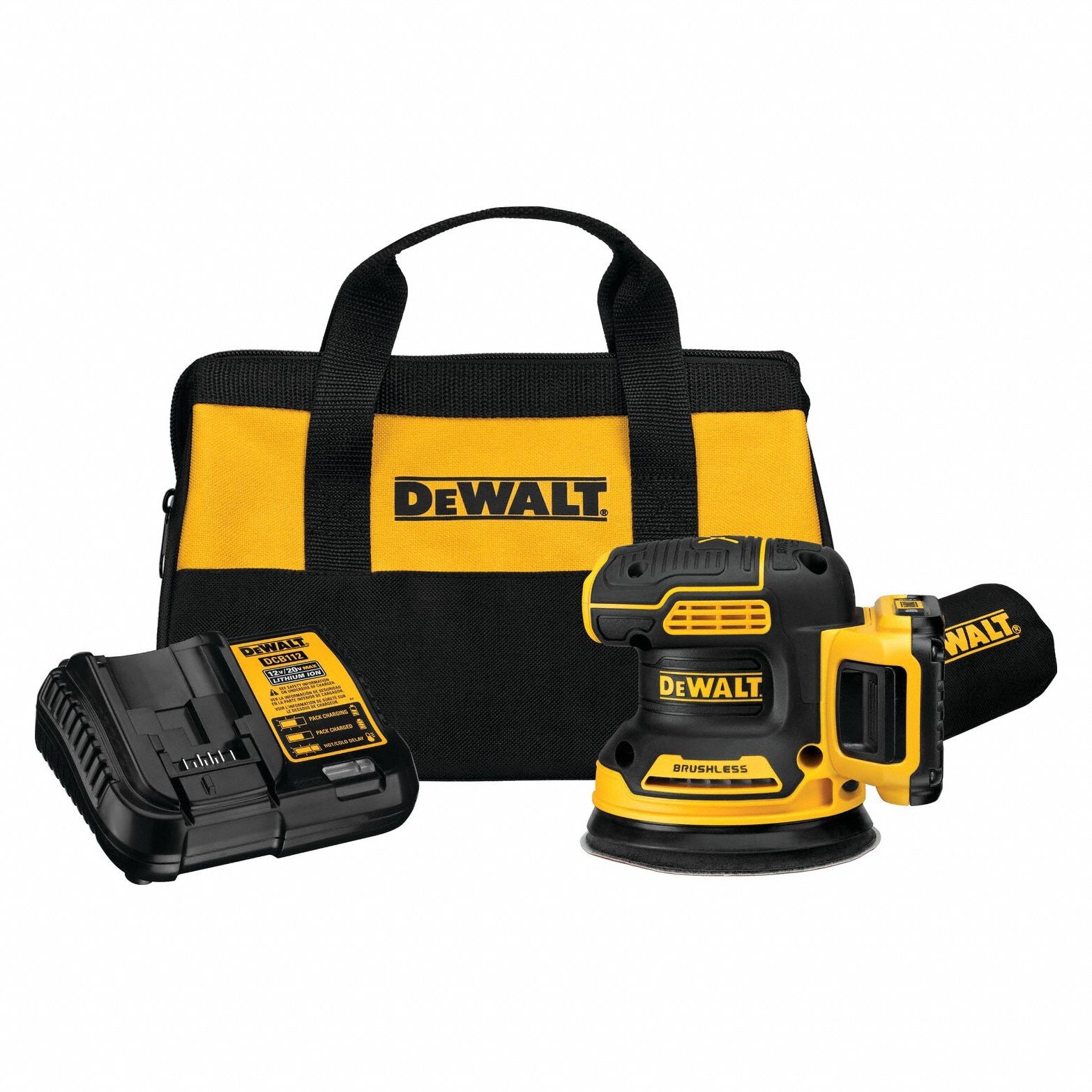 DEWALT, 20V MAX, Battery Included, Cordless Orbital Sander - 804UY8 ...