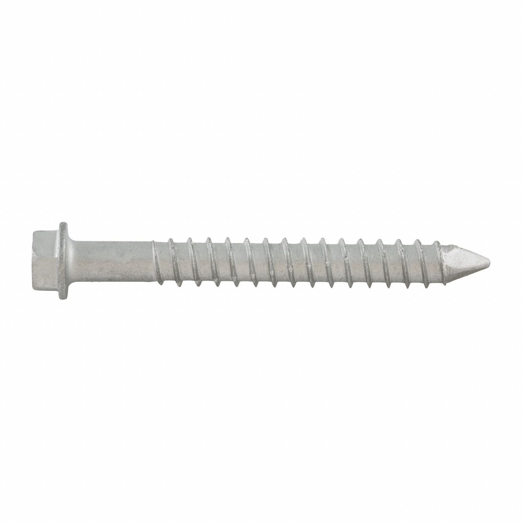 DEWALT, 4 in Overall Lg, 7/32 in Dia, Screw Anchor - 824F28|DFM4EMF430 ...
