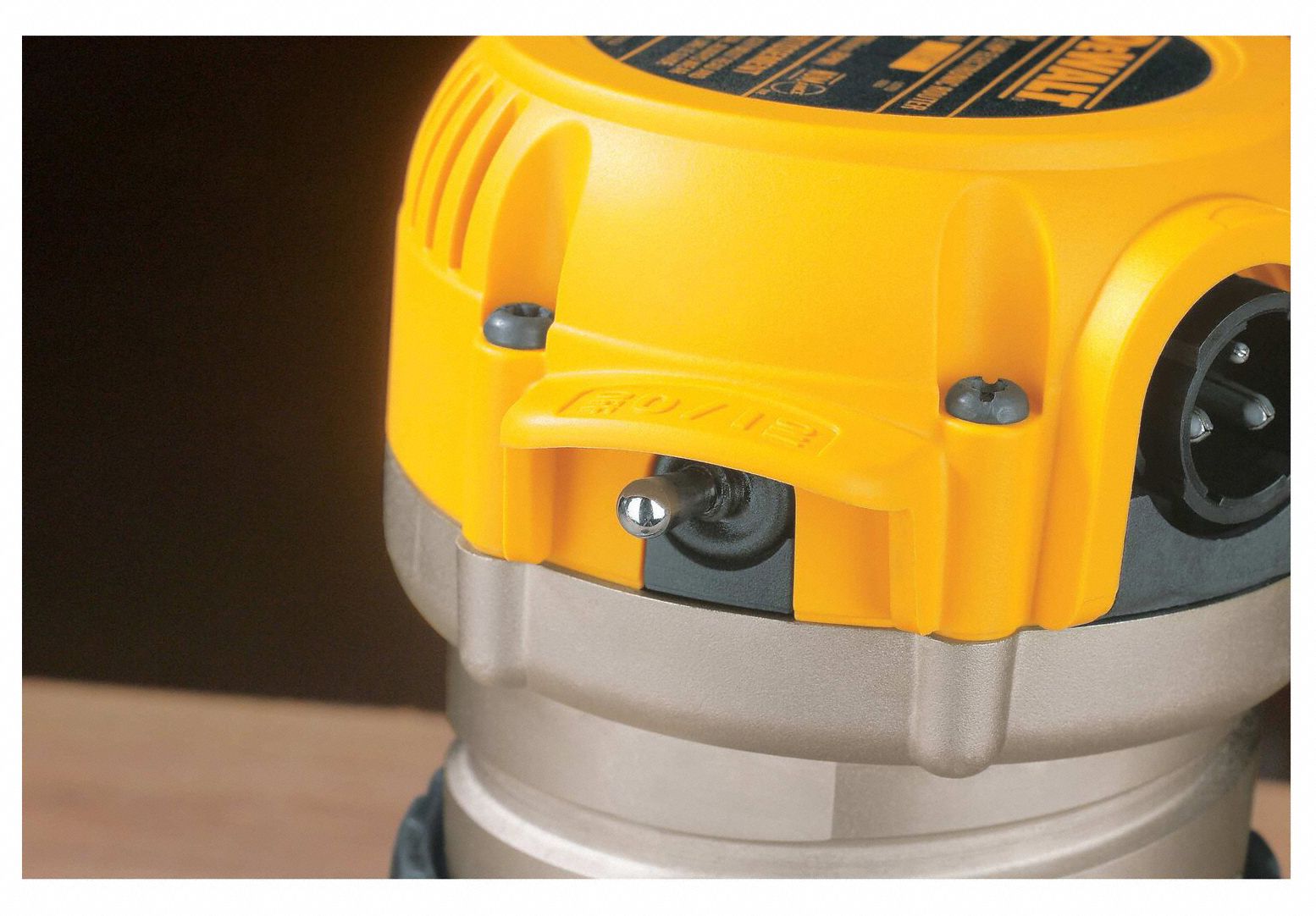 DEWALT Router: Mid-Size, Fixed Base, 2.25 hp, Variable Speed, 24,000 ...