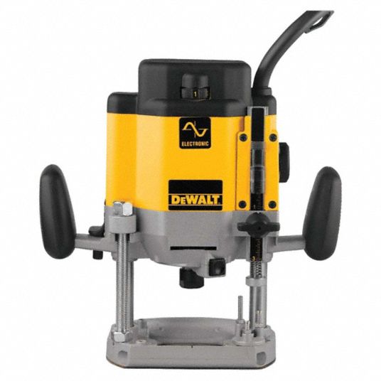 DEWALT, Plunge Base, 3 hp, Router - 6Y933|DW625 - Grainger