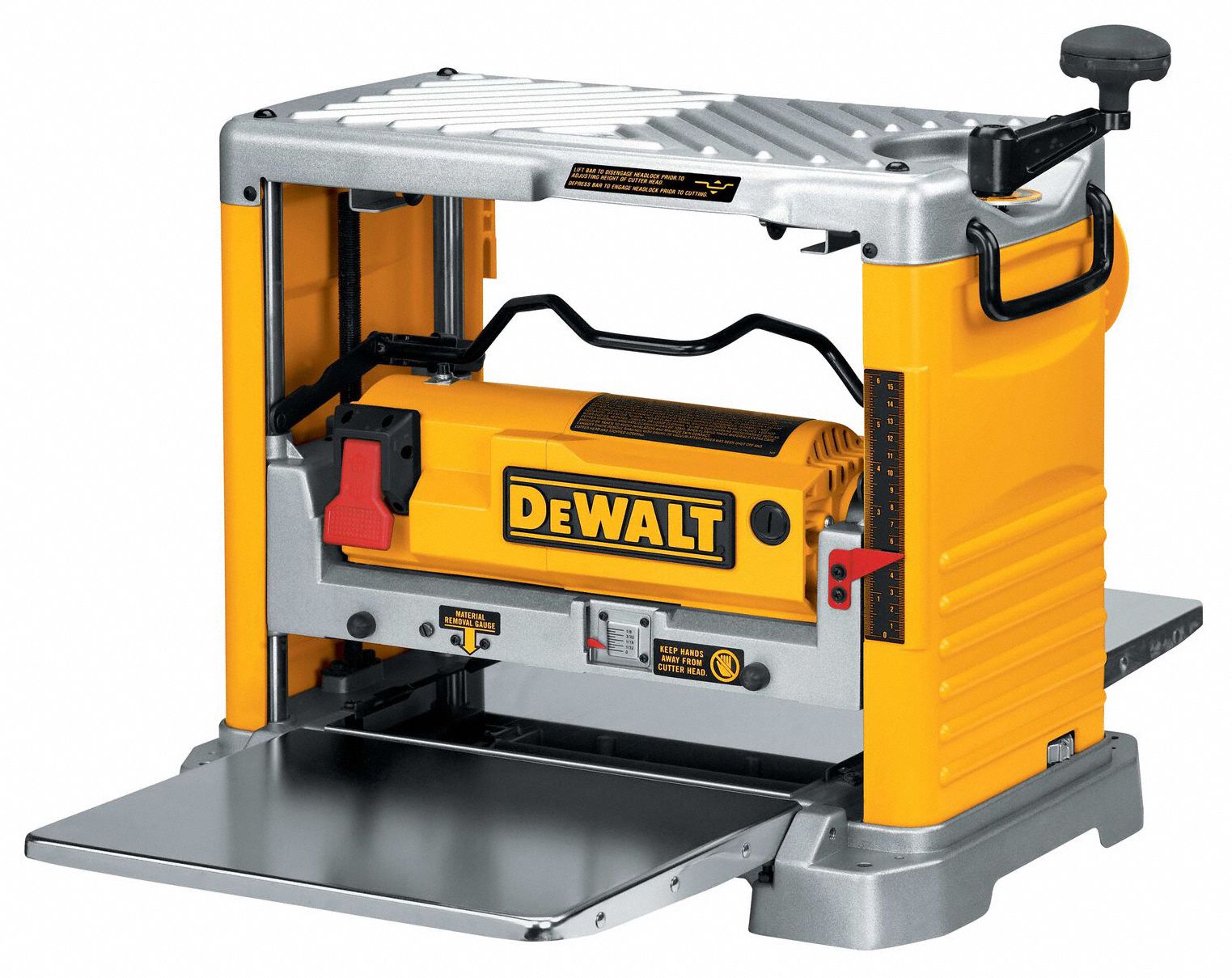 DEWALT Portable Planer: 115V, Single-Phase, 15 A, 1 hp, 12 1/2 in Max ...