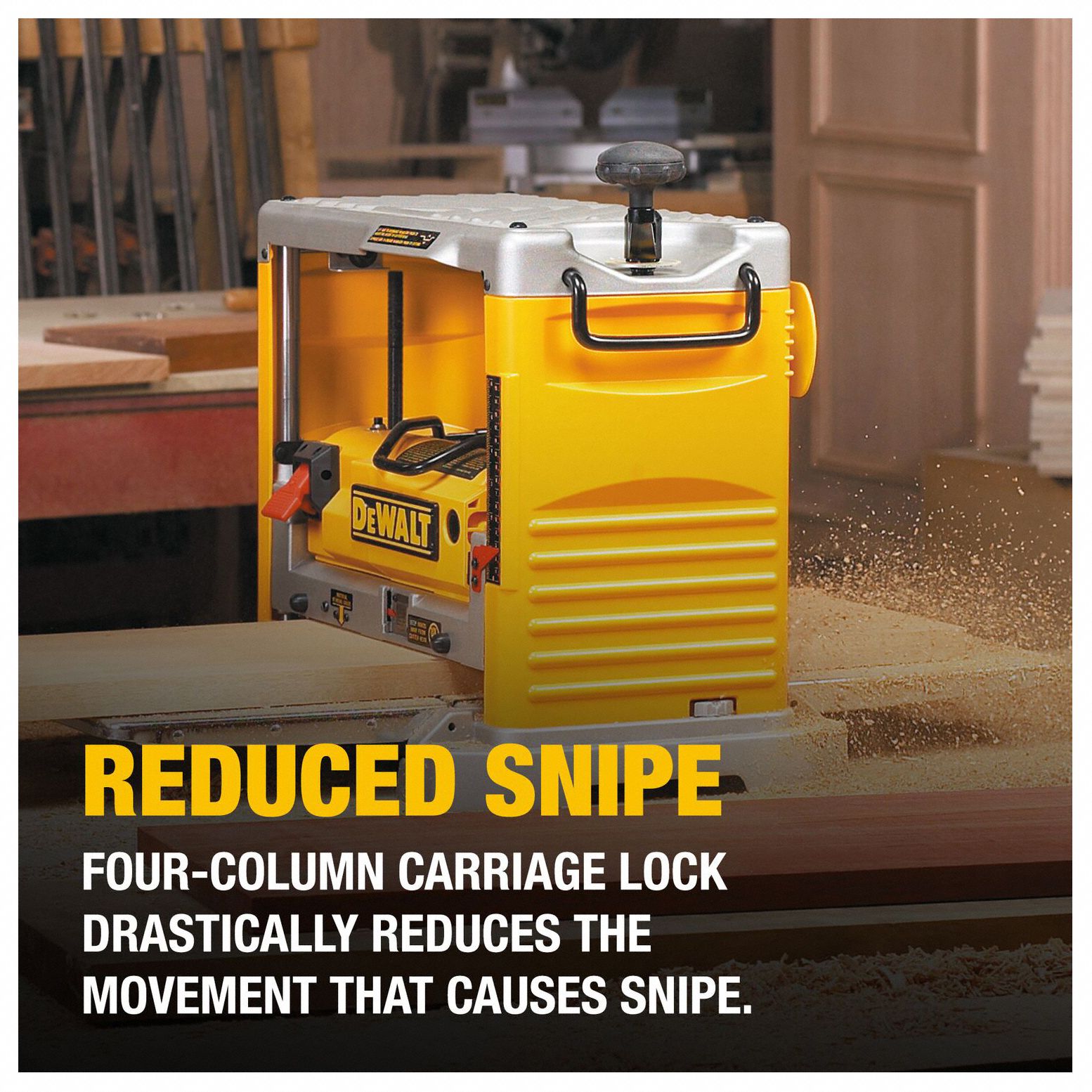 DEWALT Portable Planer: 115V, Single-Phase, 15 A, 1 hp, 12 1/2 in Max ...