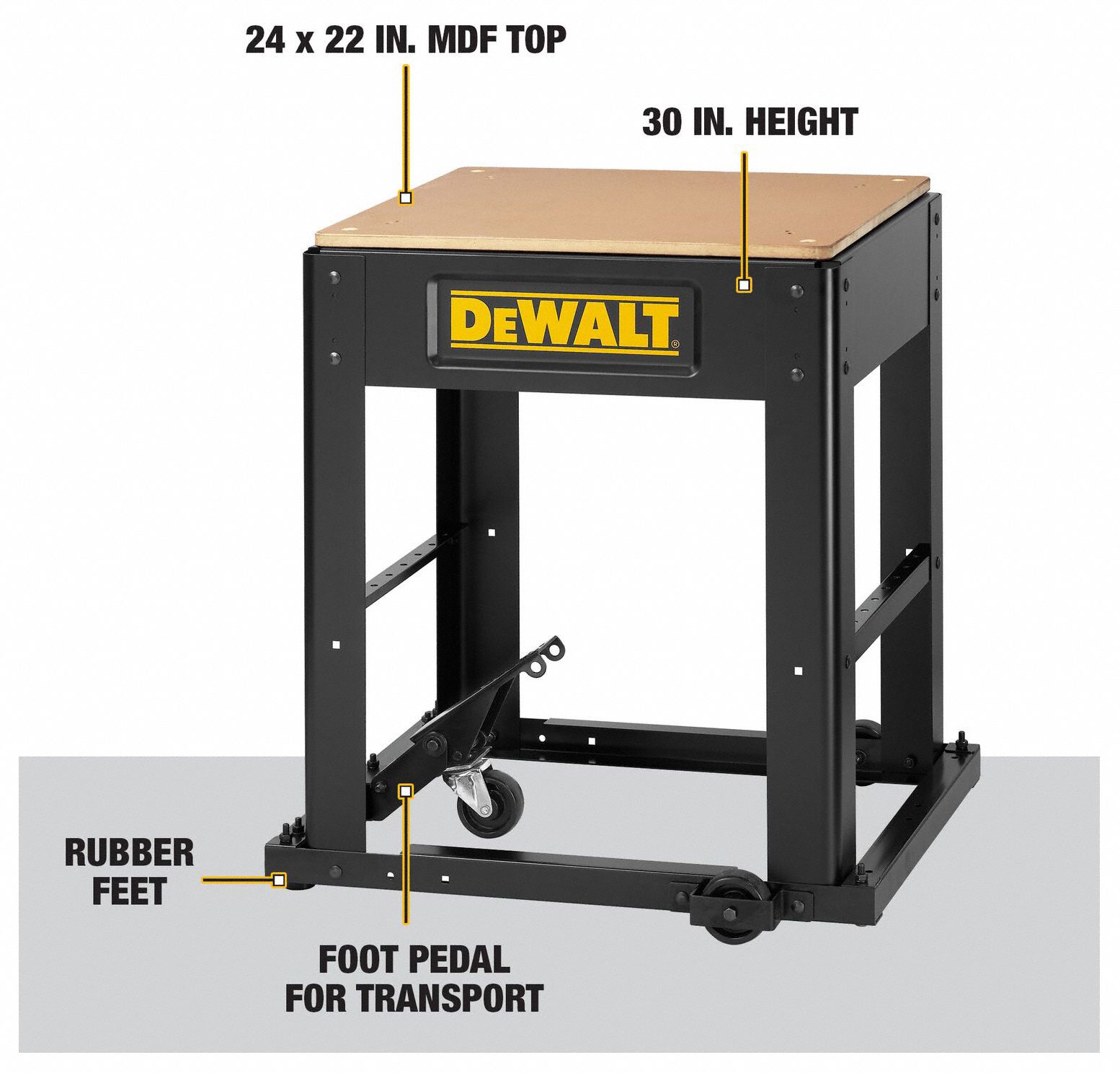 DEWALT Universal and Mobile Stand: For DW735 - 1EZ33|DW7350 - Grainger