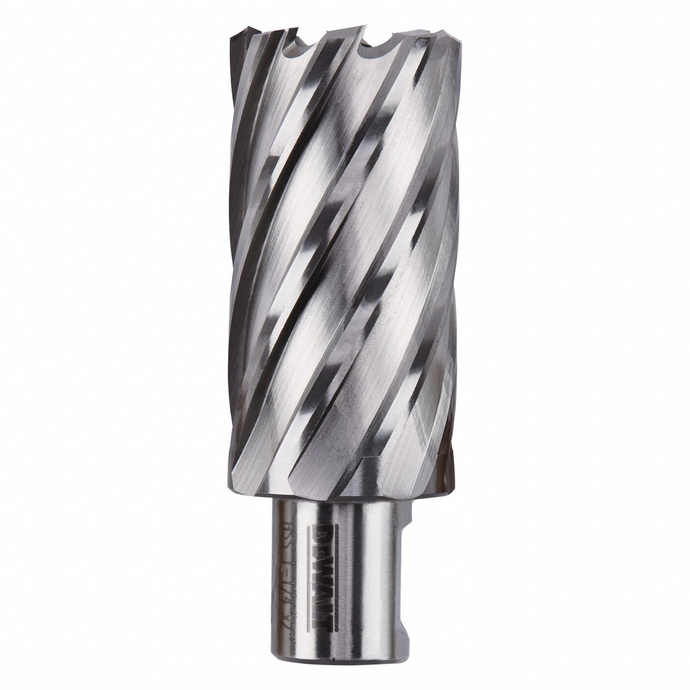 DEWALT, 1 1/4 in Cutter Dia, 2 in Max Cutting Dp, Annular Cutter ...