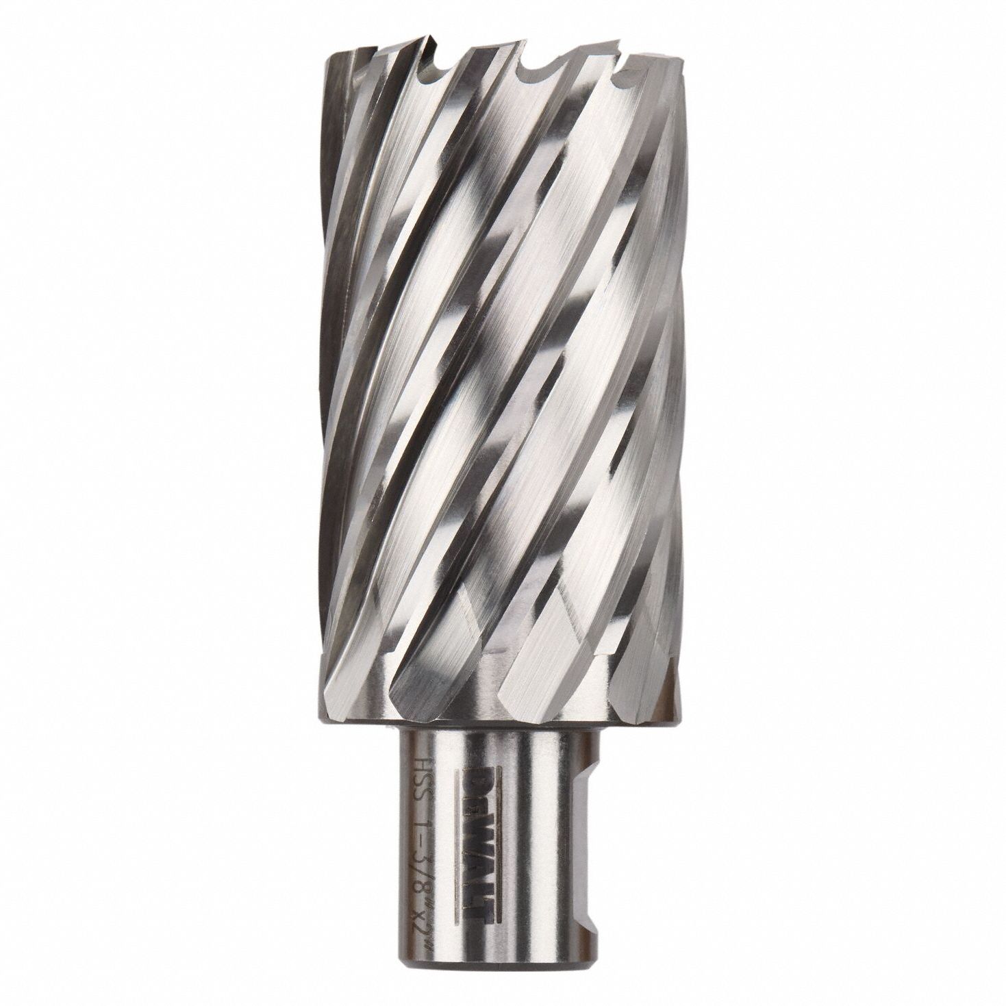 DEWALT, 1 3/8 in Cutter Dia, 2 in Max Cutting Dp, Annular Cutter ...