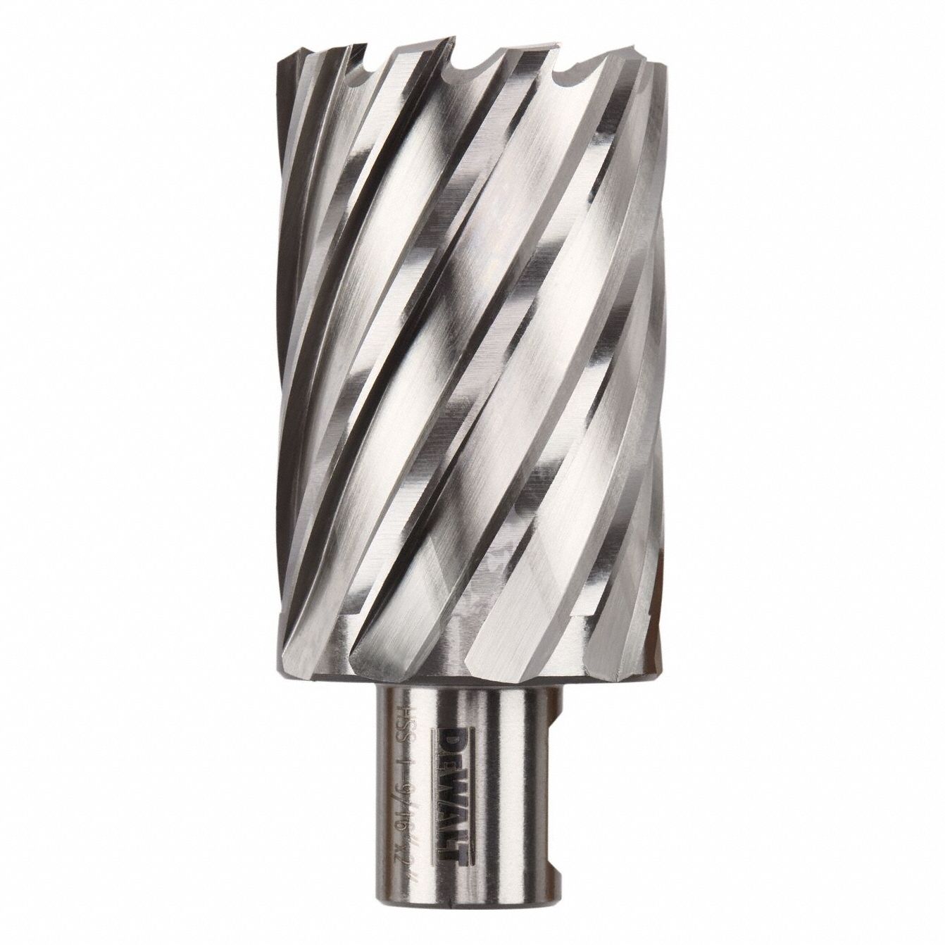 DEWALT, 1 9/16 in Cutter Dia, 2 in Max Cutting Dp, Annular Cutter - 811EN8|DWAC02025 - Grainger