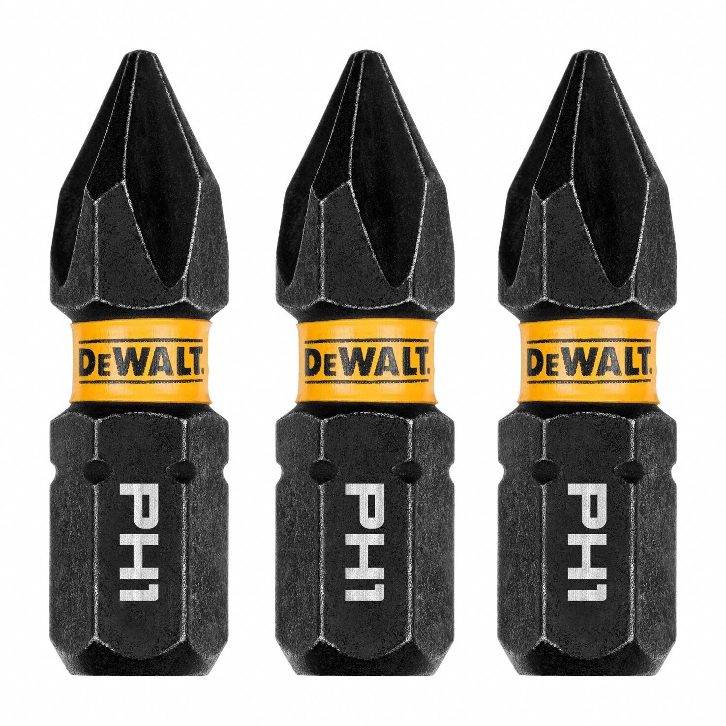 DEWALT, Screwdriver Bit, PH1 Bit Industry Size, Driver Bit - 846D23 ...