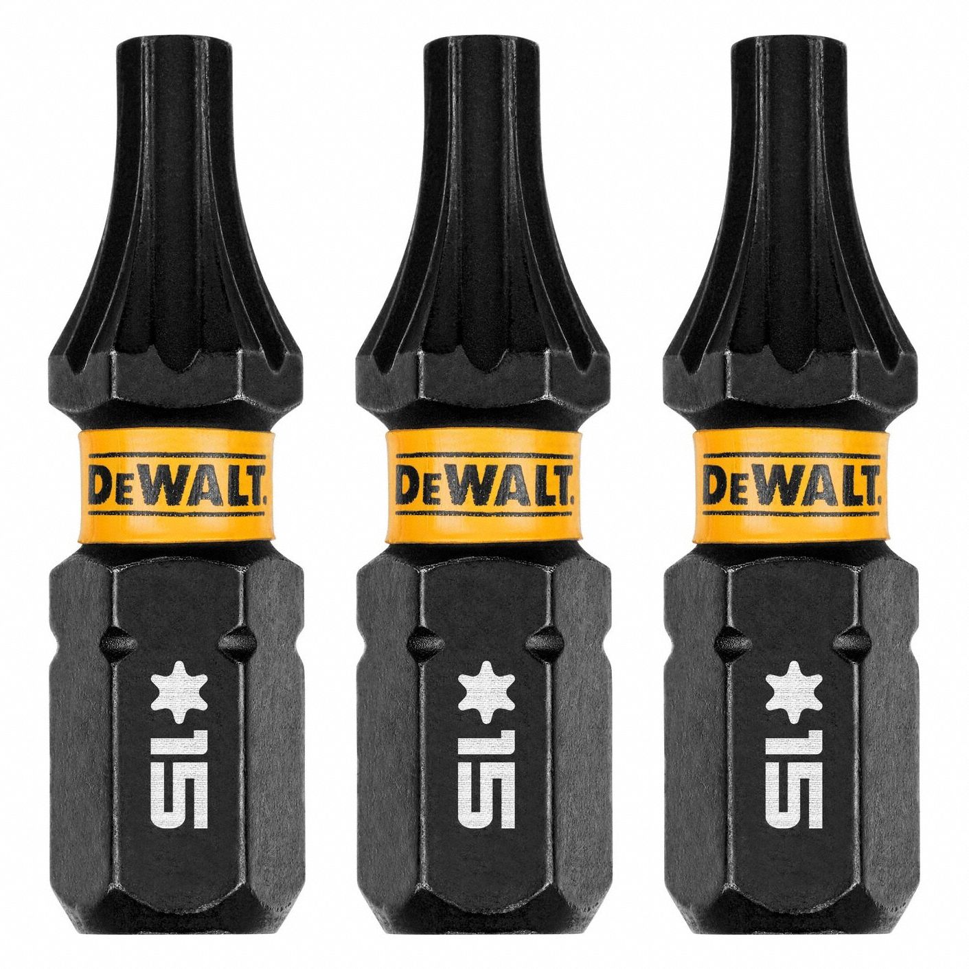 DEWALT, Screwdriver Bit, T15 Bit Size, Driver Bit - 811EH2|DWAF1TX15IR3 ...