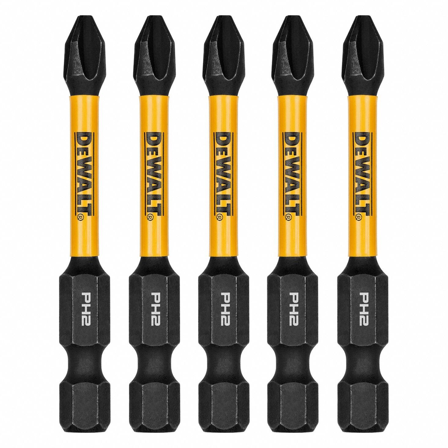 DEWALT, Screwdriver Bit, PH2 Bit Industry Size, Driver Bit - 811EJ9 ...