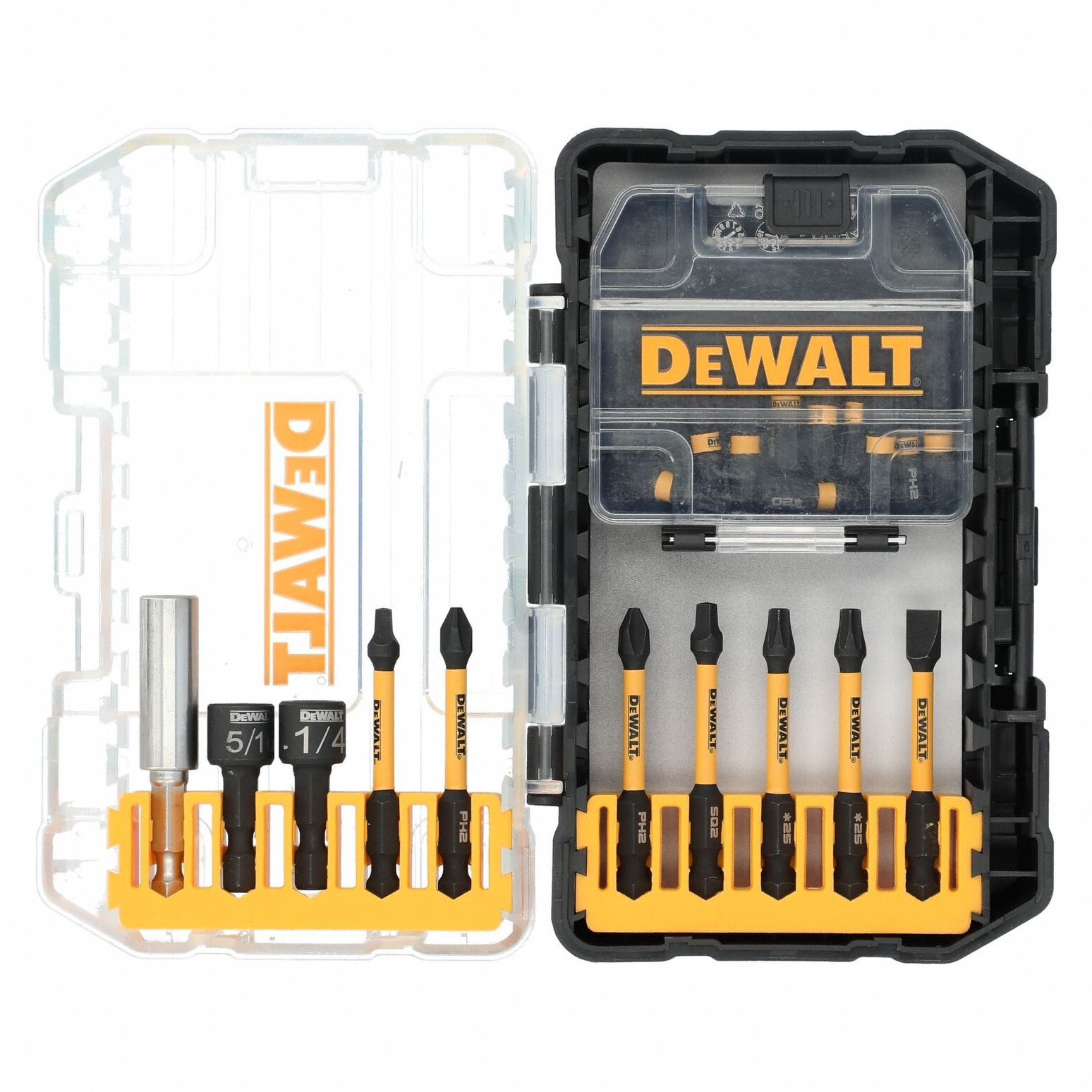 DEWALT, Bit Holders/Nutsetters/Screwdriver Bits, Impact Rated, Driver ...