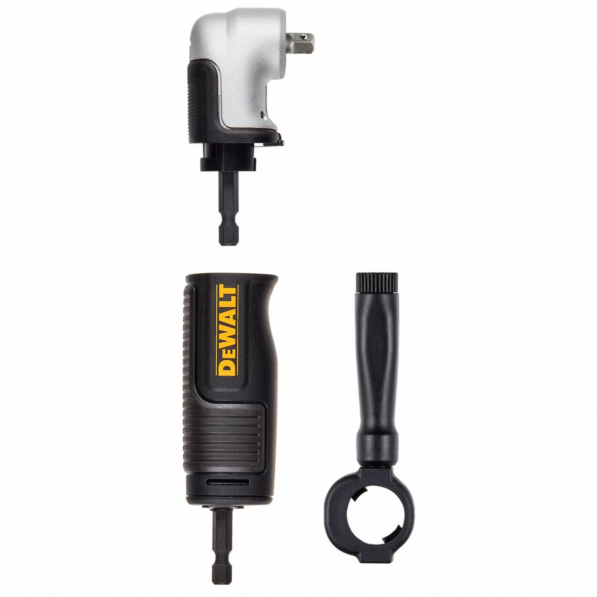 DEWALT, Impact Driver Compatible, 9 5/16 in Overall Lg, Right Angle ...