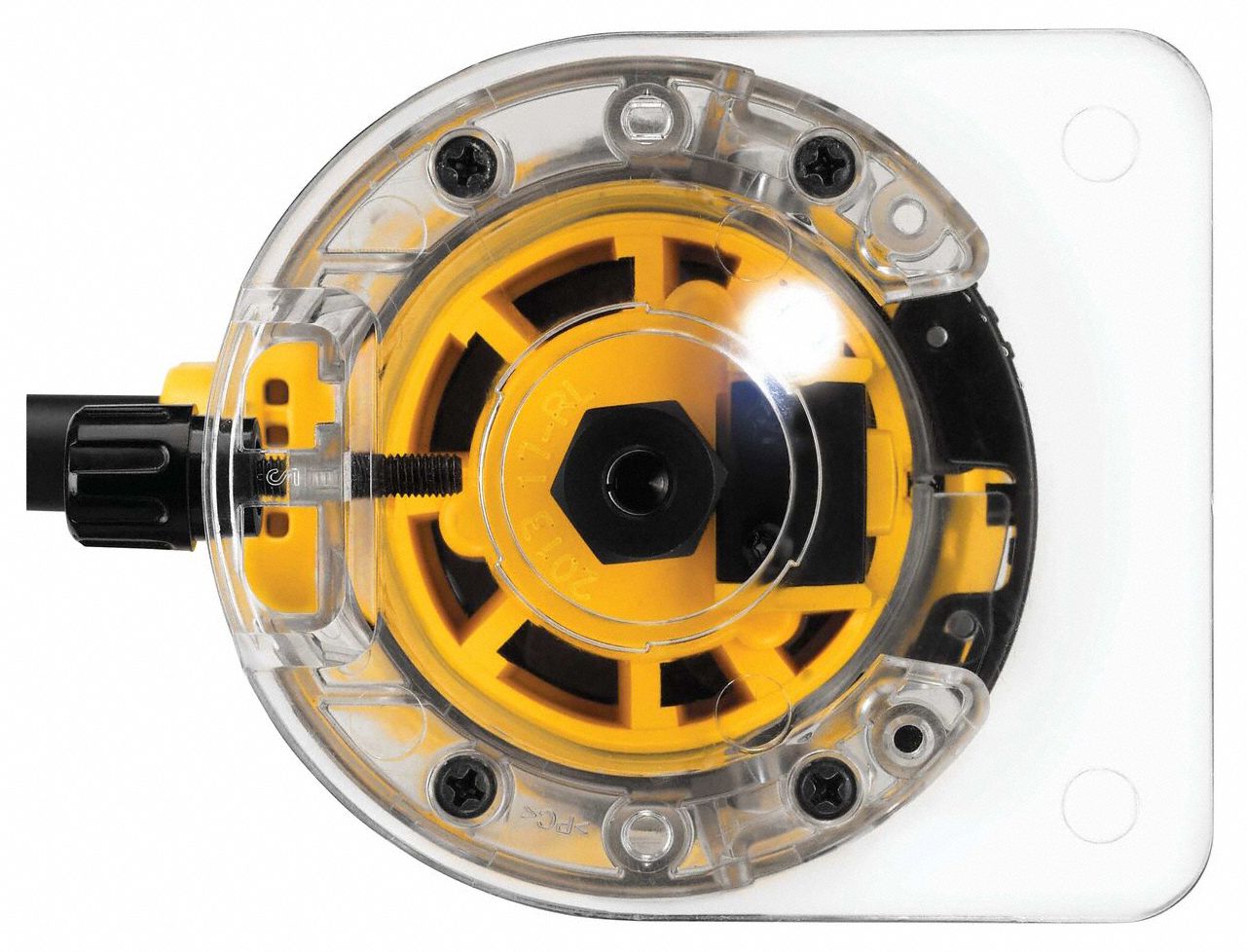 DEWALT Laminate Trimmer: Compact, Fixed Base, 0.88 hp, Fixed Speed ...