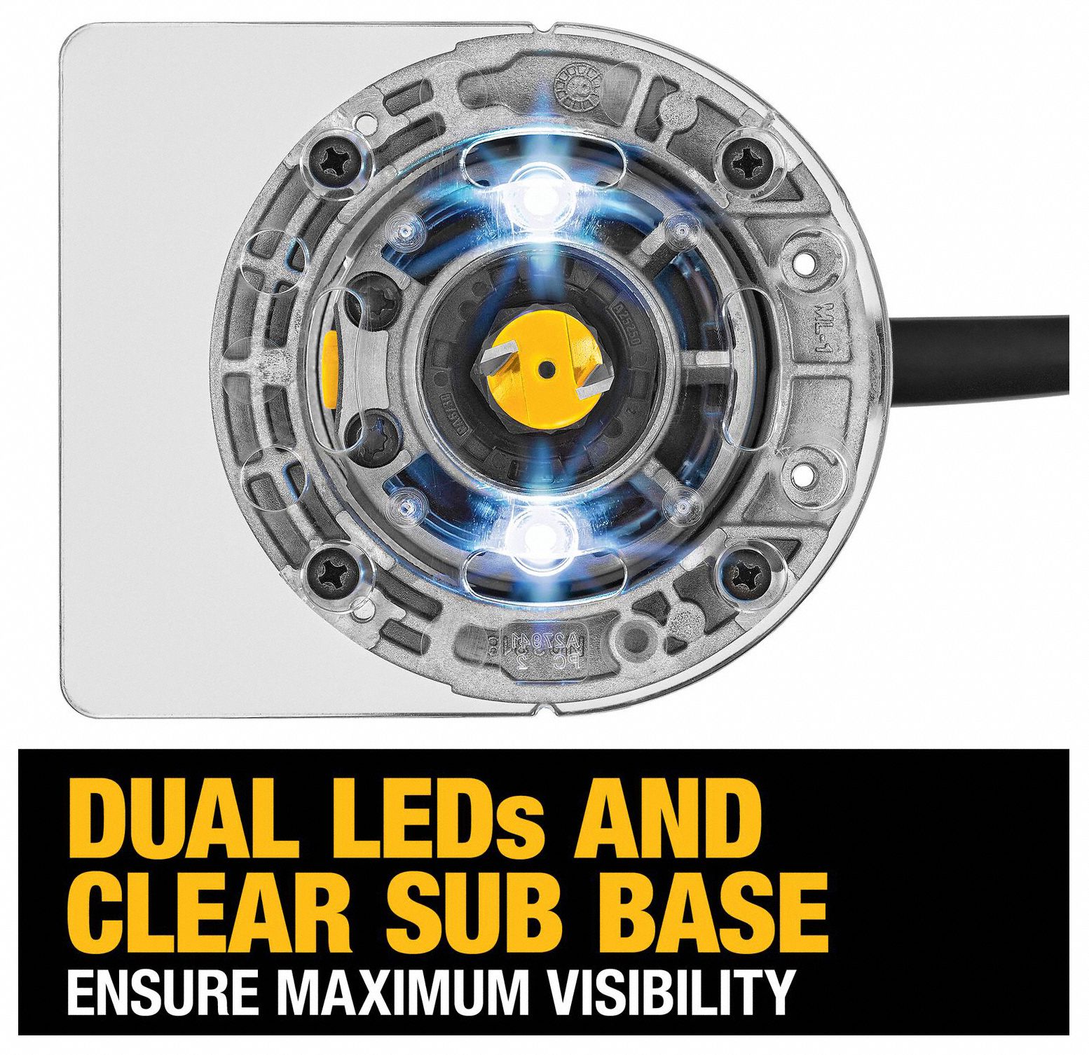 DEWALT Router: Compact, Fixed Base, 1.25 hp, Variable Speed, 27,000 RPM ...