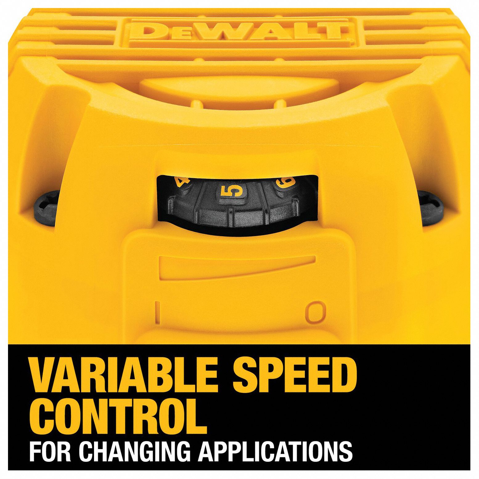 DEWALT Router: Compact, Fixed Base, 1.25 hp, Variable Speed, 27,000 RPM ...