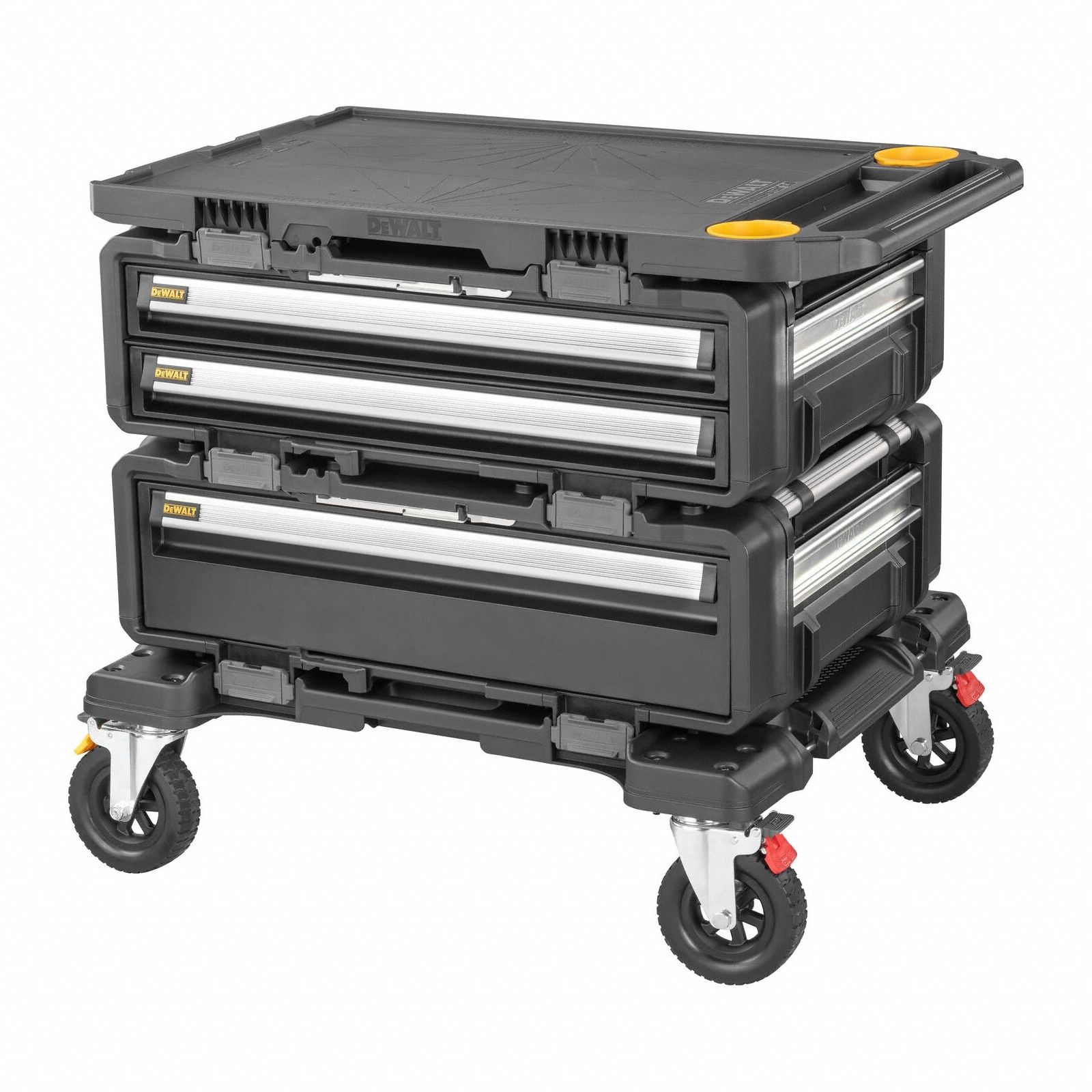 DEWALT Tough System, 26 in W x 34 in D x 30 in H, Metal, Tool Box Set ...