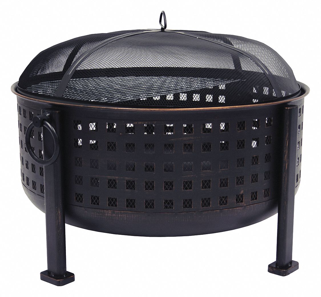 Fire Pit,Deep Bowl,Langston,30" - Grainger
