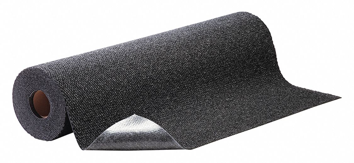 PIG Pig GRP913X25-BK Pig Indoor Absorbent Traffic Floor Mat, 25 ft L, 3 ...