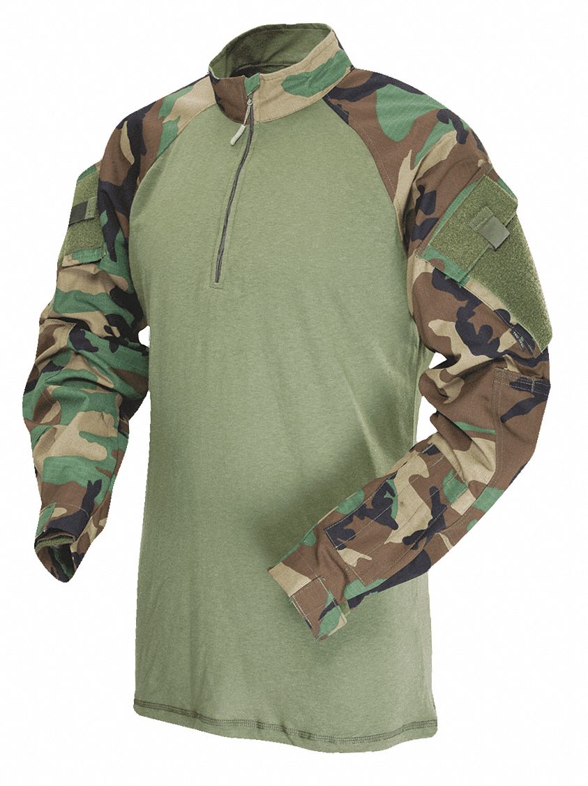 TRU-SPEC, Gen, Woodland, Tactical Shirt - 301C07|2545 - Grainger