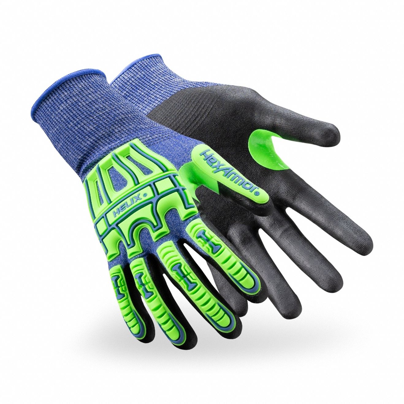 HEXARMOR, XS ( 6 ), ANSI Cut Level A7, Knit Gloves - 822GF3|3026IMP-XS (6) - Grainger