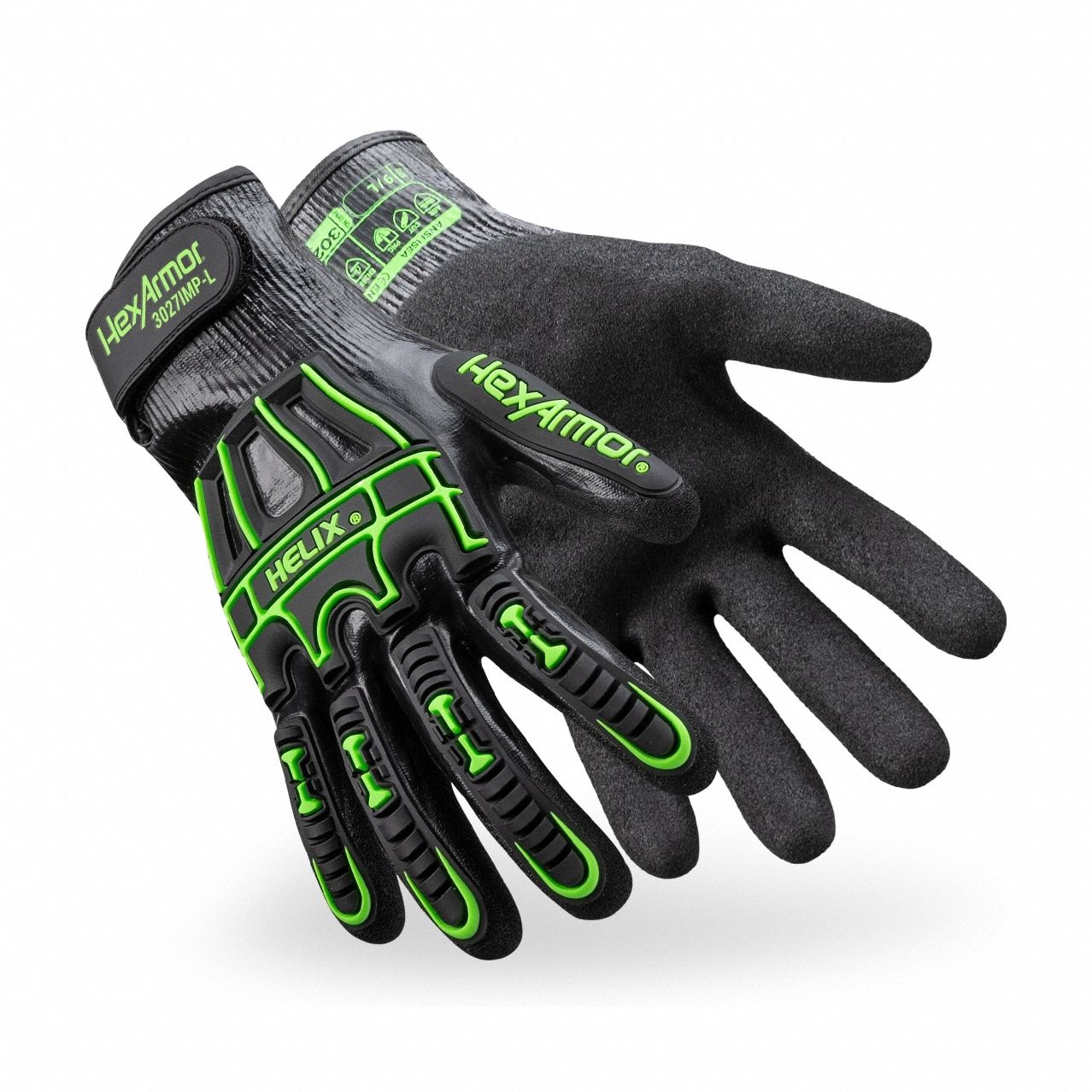 HEXARMOR, M ( 8 ), ANSI Cut Level A7, Knit Gloves - 822GG4|3027IMP-M (8) - Grainger