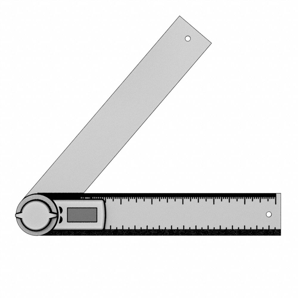 Digital & Mechanical Protractors - Grainger Industrial Supply