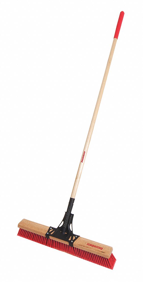 RAZOR-BACK, Push Broom,Multi Surface,Assembled,24" - 303U33|BR24MU16 ...