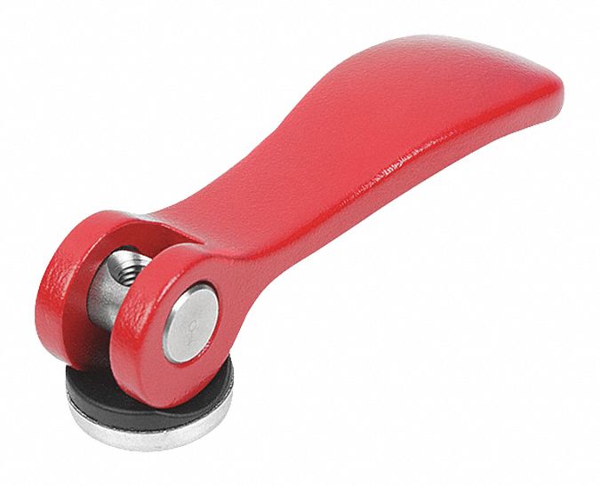 KIPP, Cam Lever Red Aluminum/steel 10-24 - 303V61|K0005.05014A0 - Grainger