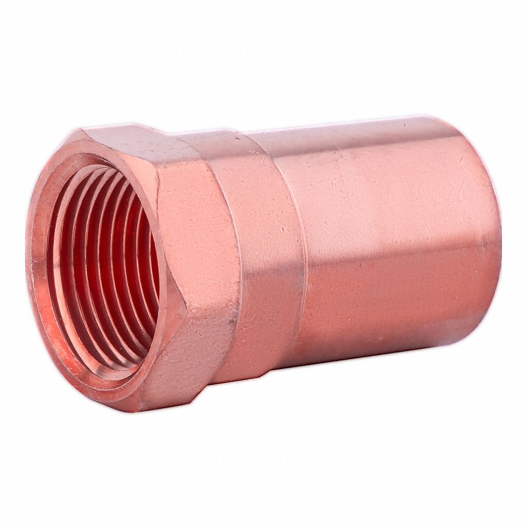 Copper, FTG x FNPT, Press Adapter - 816Z69|816Z69 - Grainger