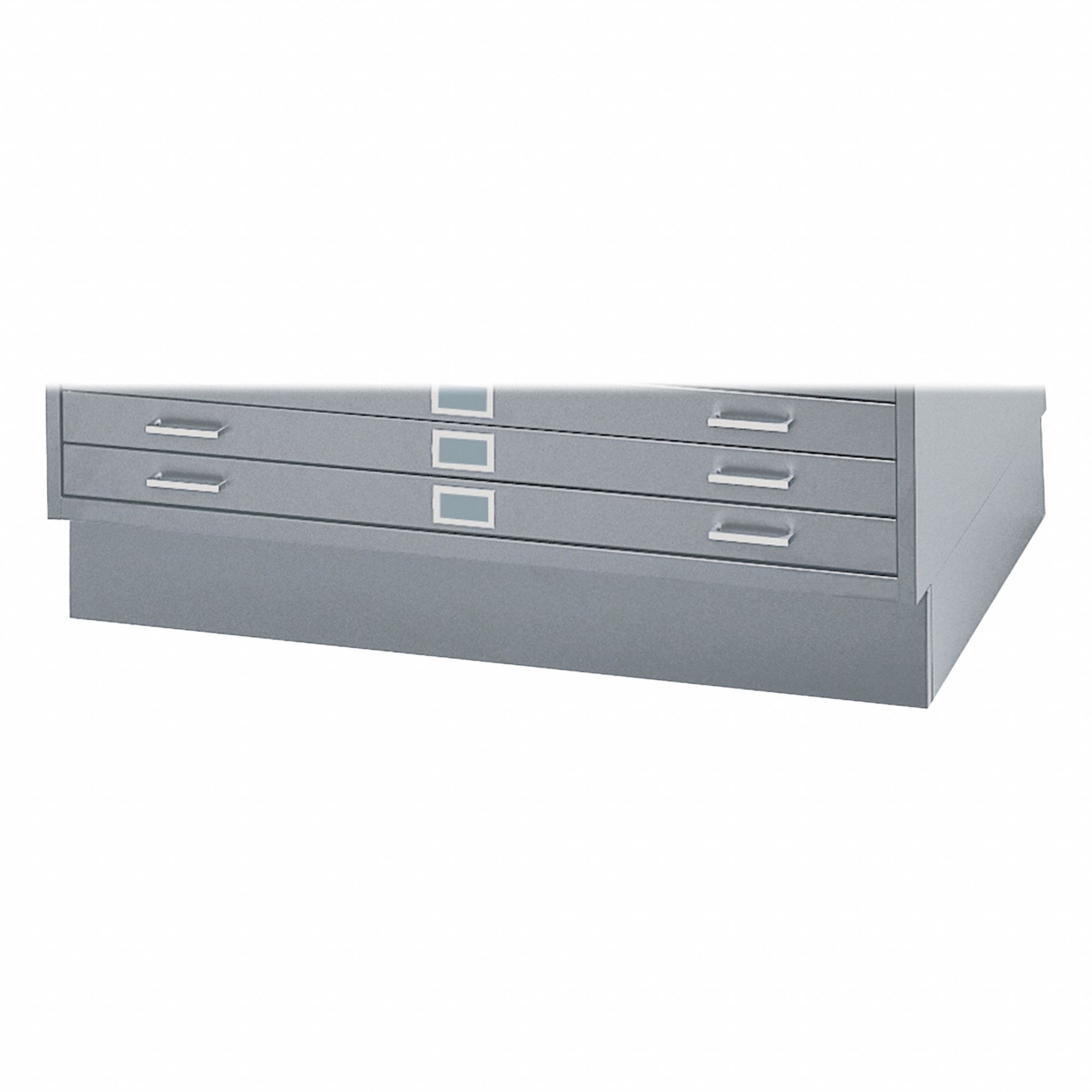 SAFCO PRODUCTS, Gray, 6 in Overall Ht, Flat File Cabinet Base - 842X36 ...