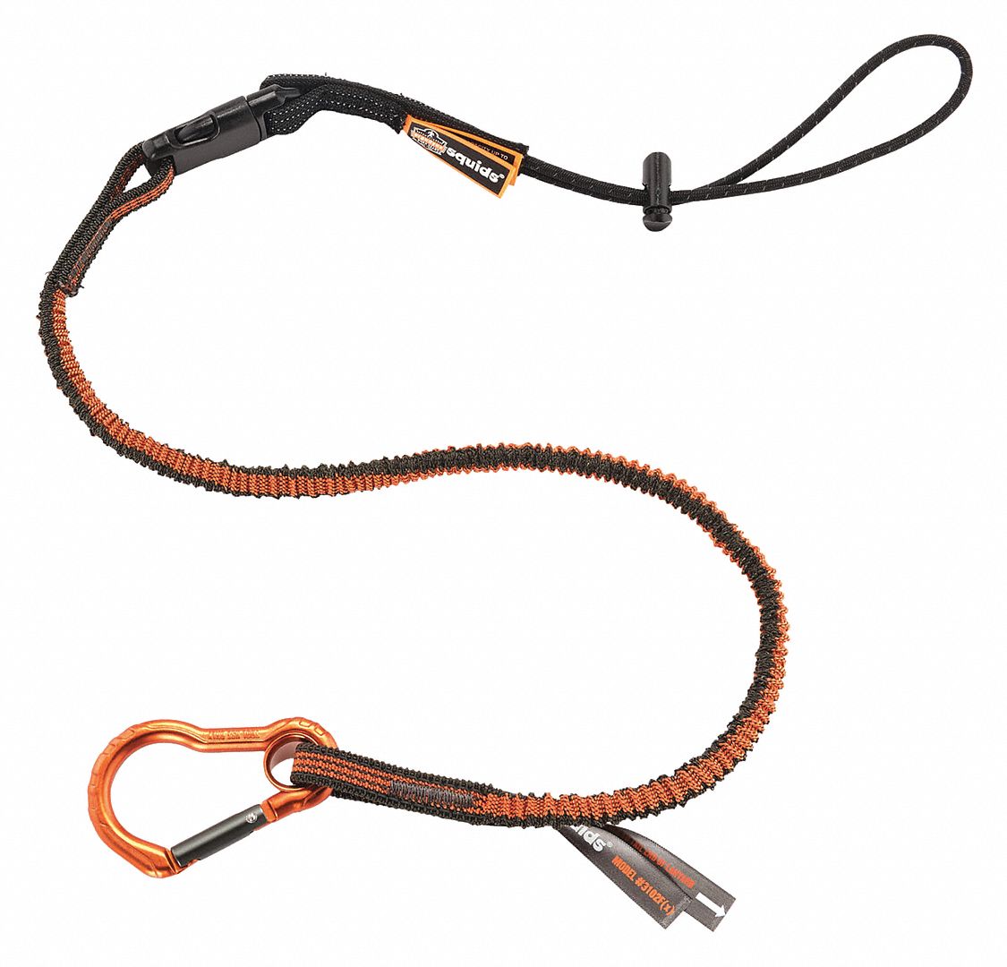 SQUIDS BY ERGODYNE, Gray/Orange, Loop, Tool Lanyard - 305D24|3102F(X ...