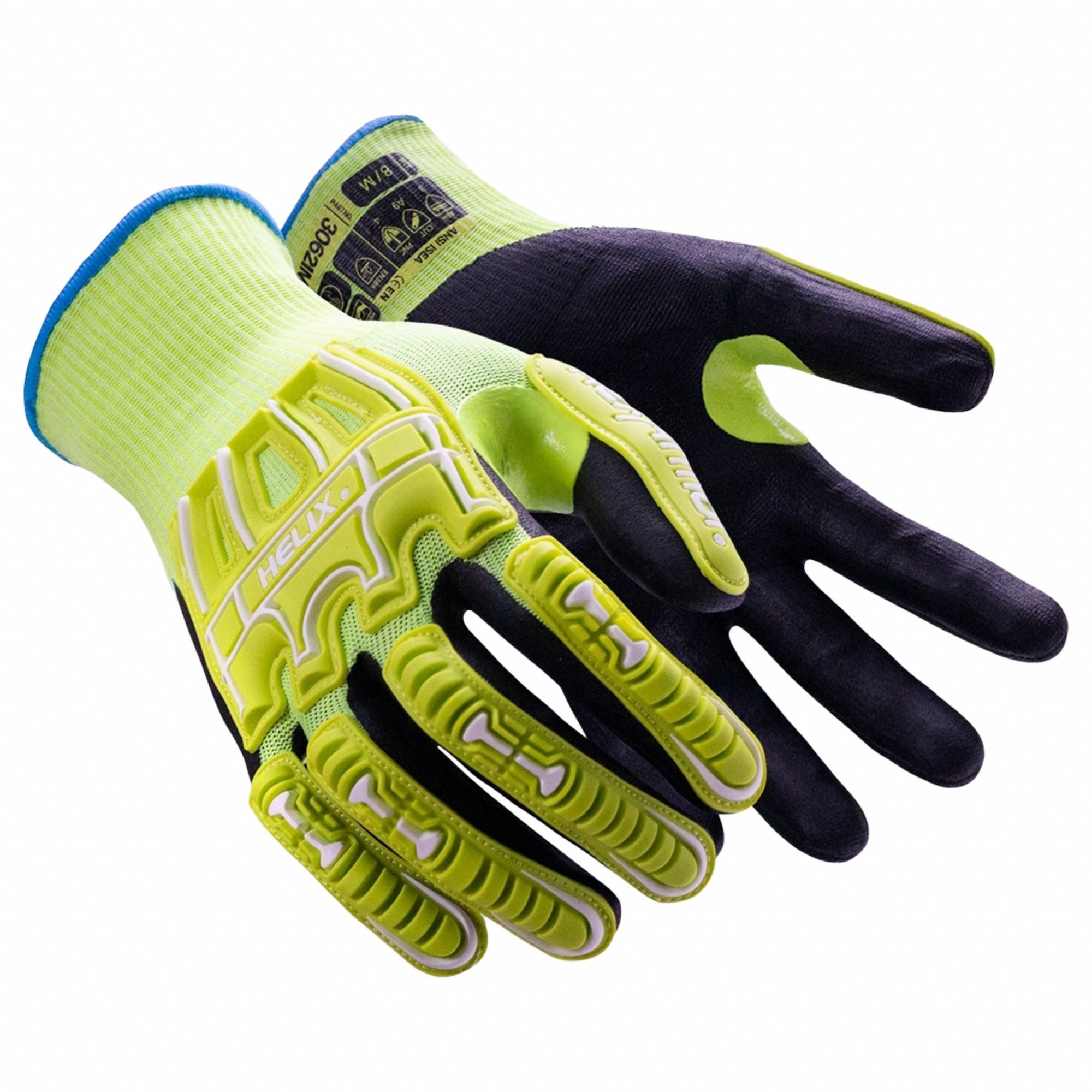 HEXARMOR, 3XL ( 12 ), ANSI Cut Level A9, Safety Gloves - 821M33|3062IMP ...